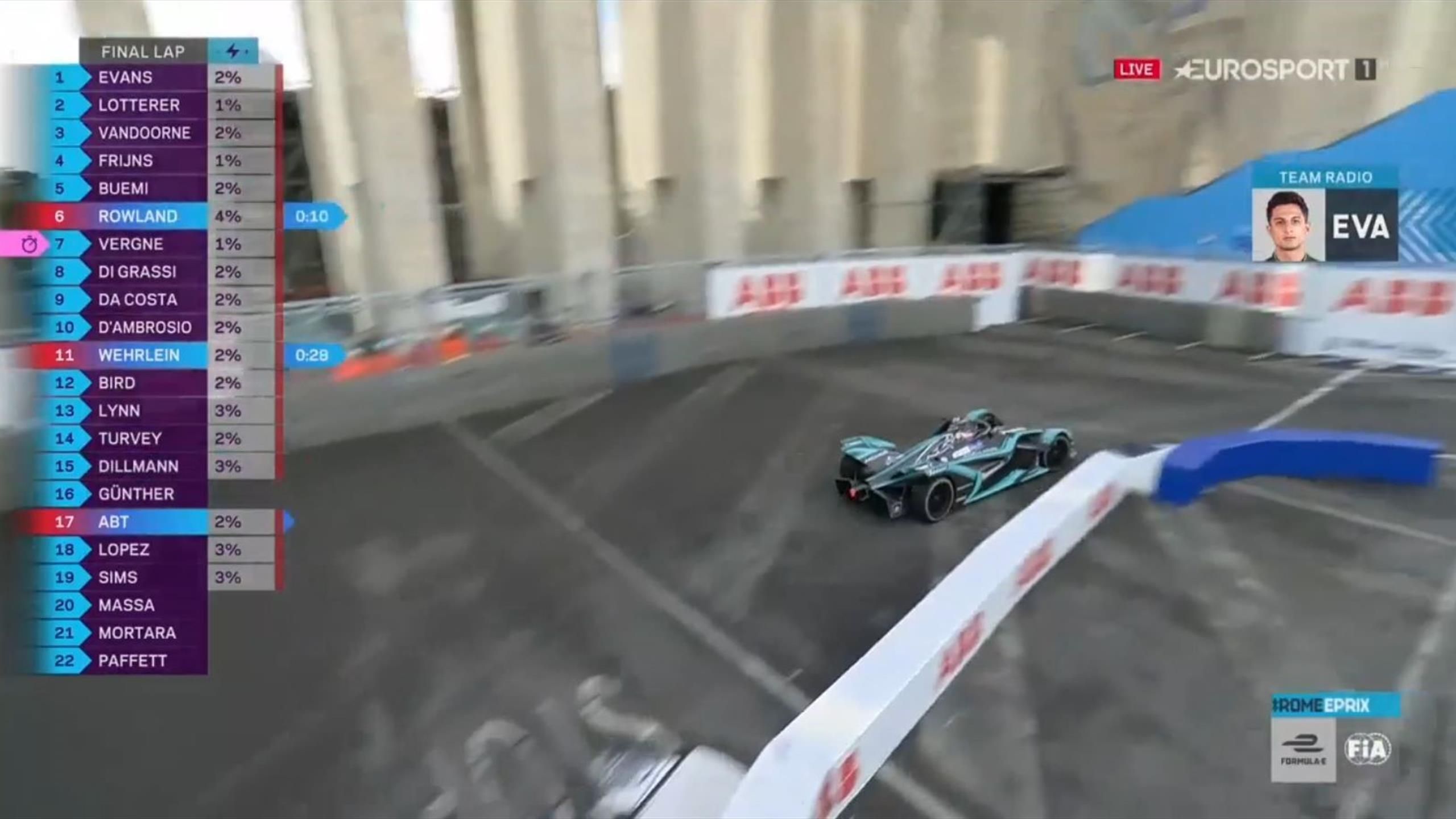 Rome showed the 'best' of Formula E attack mode - TNT Sports