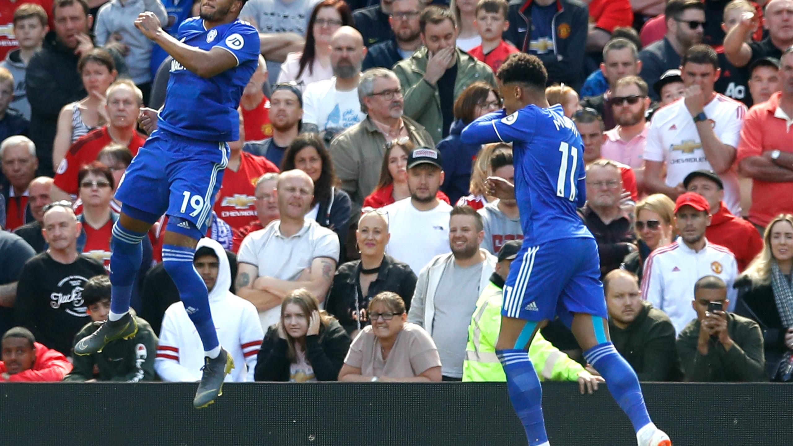 Relegated Cardiff leave Premier League in style with win at Man United ...