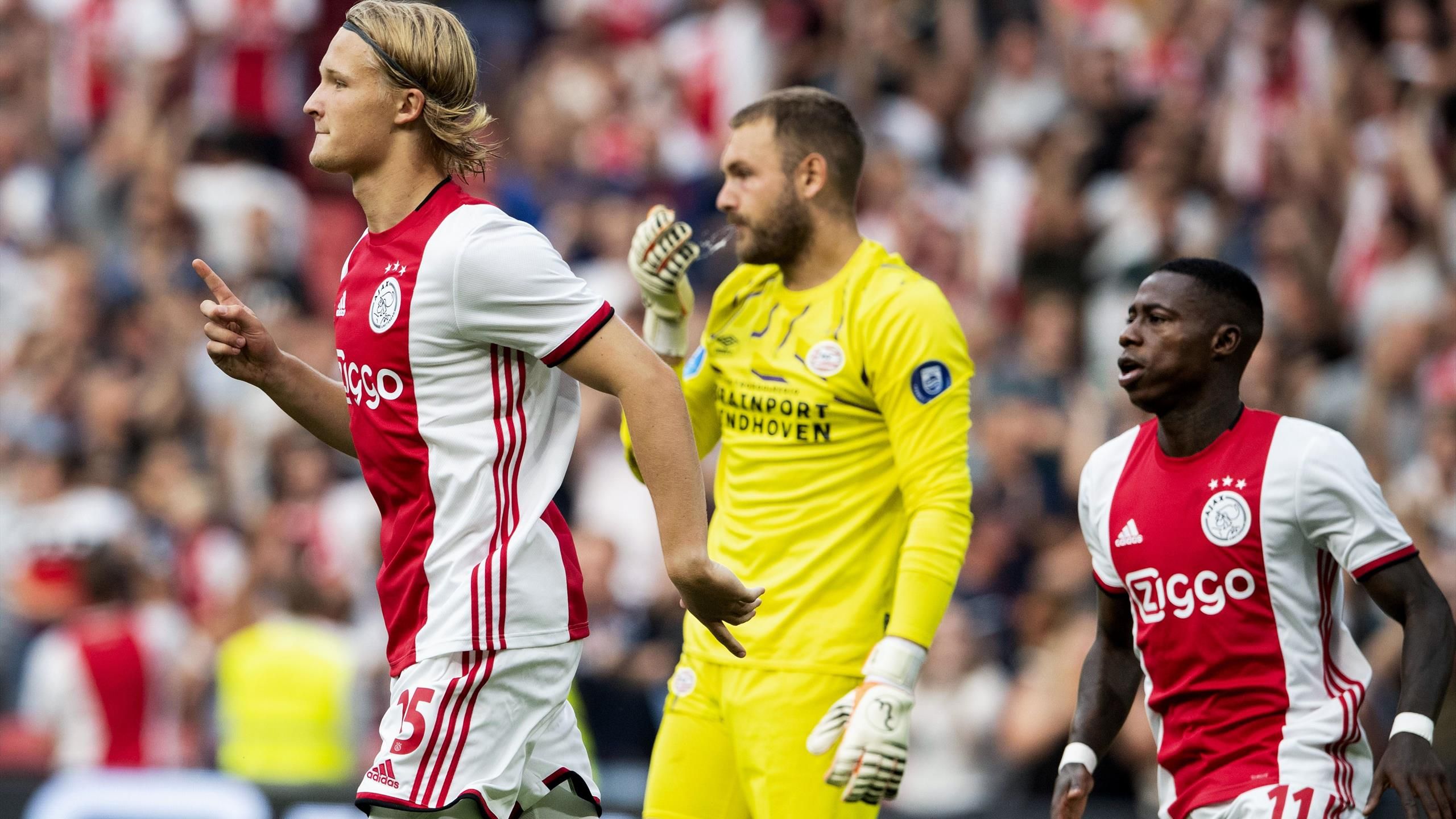Football news - Ajax take Dutch Super Cup with 2-0 win over PSV ...