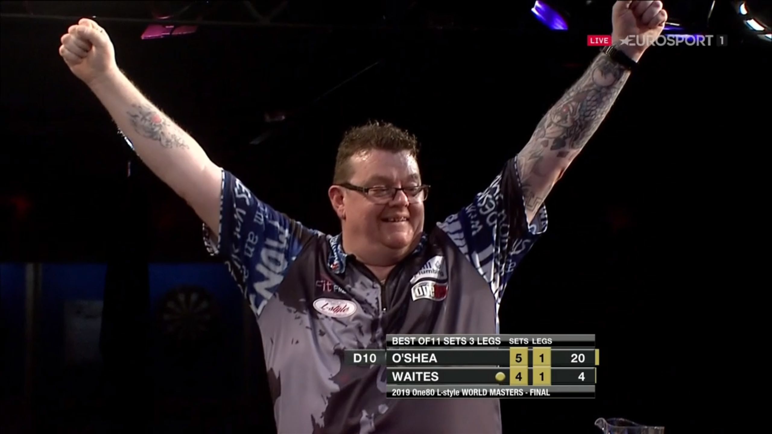 Darts news - John O'Shea downs double world champion Scott Waites to ...