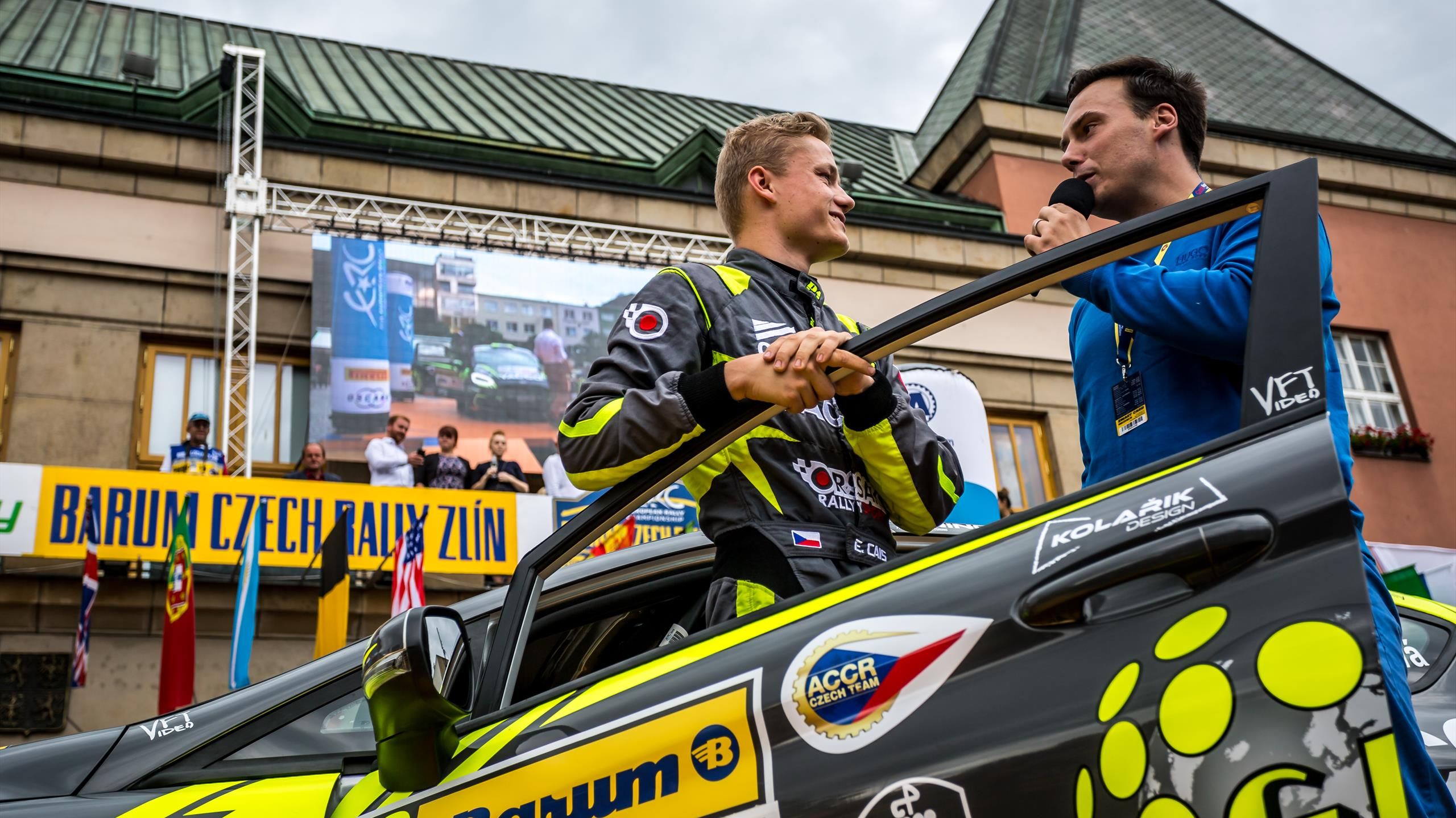 Operation ERC 2020 in Rally2 car is underway for Czech hope - TNT Sports