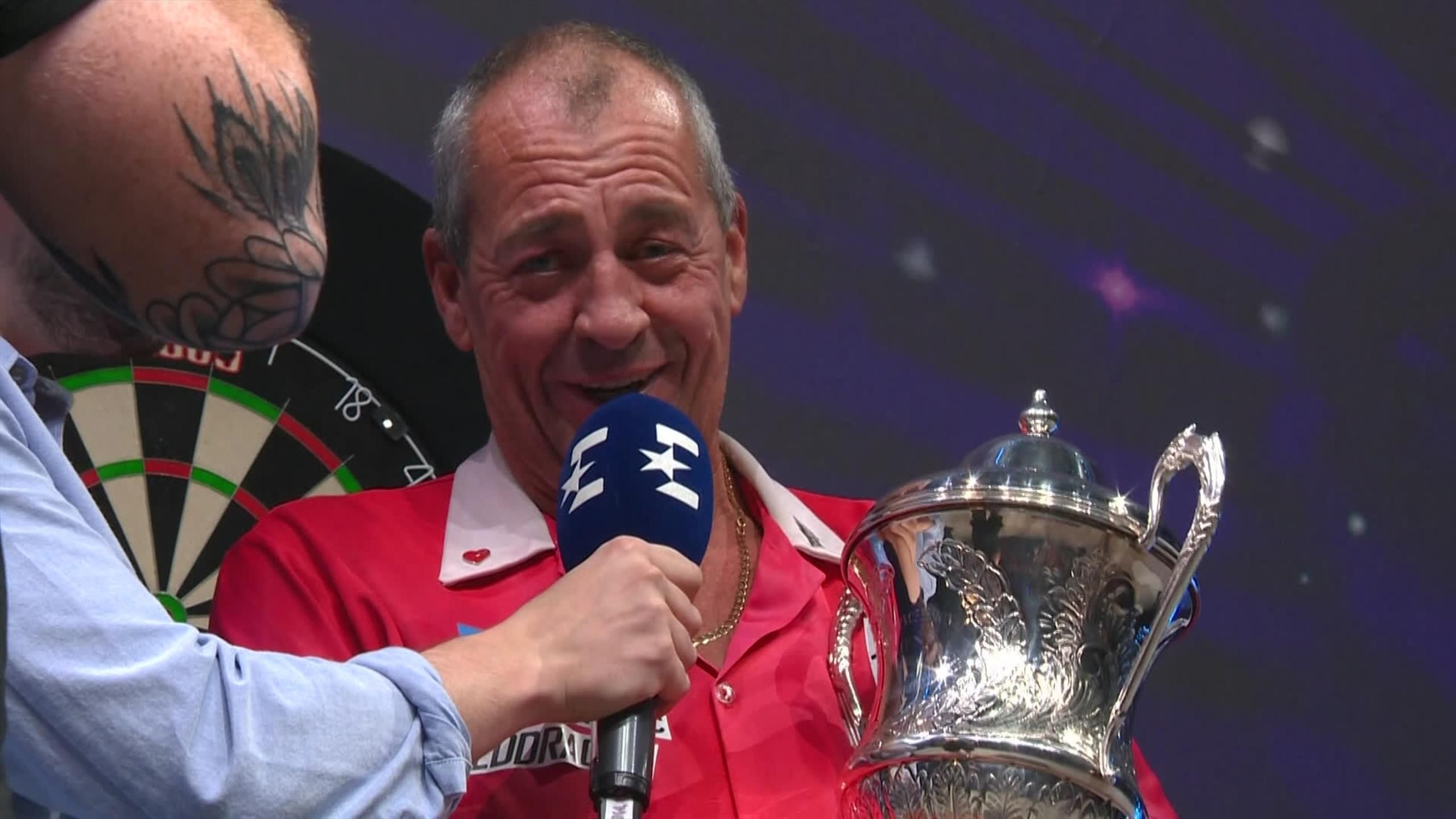 Darts video - Wayne Warren speechless after BDO triumph - Darts video ...