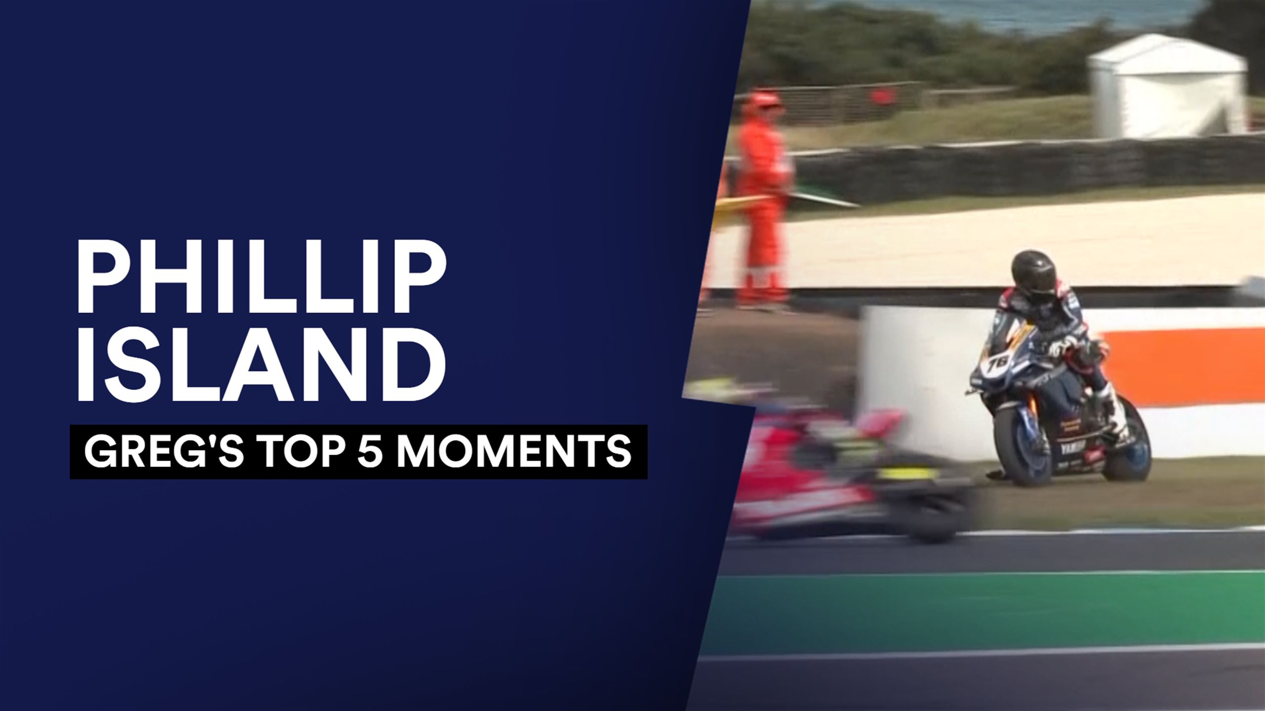 Superbikes video - Big crash, drama and comedy: Looking back at Phillip ...