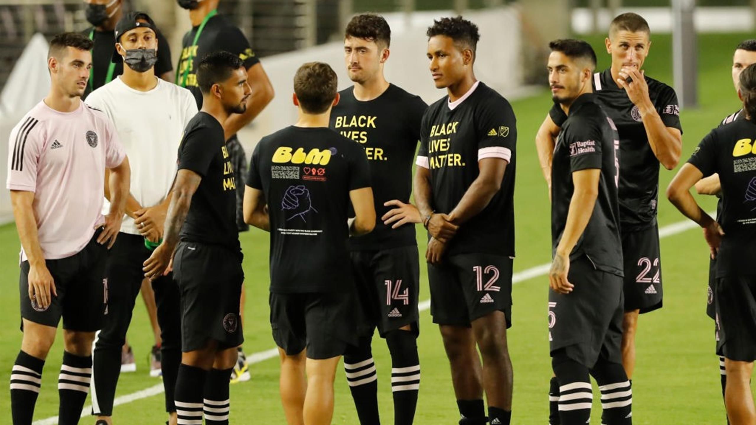 MLS and MLB join protest movement on night of unrest in America - TNT ...