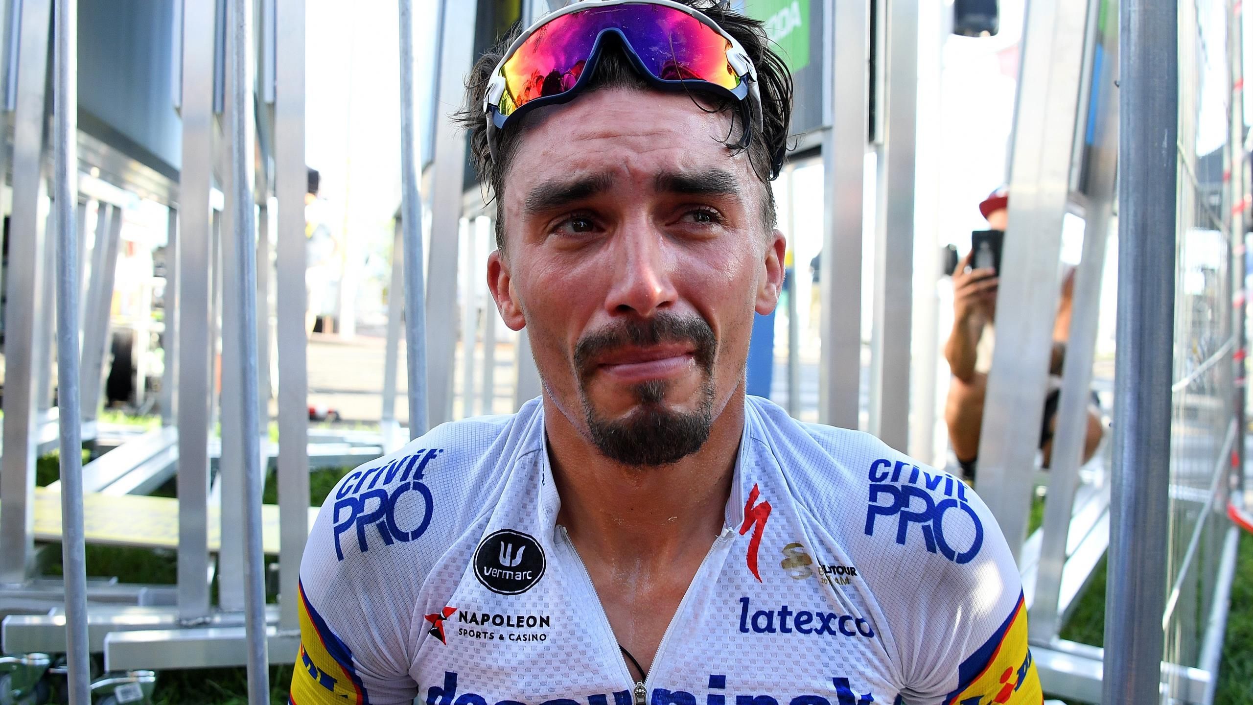Tour de France 2020 - Emotional Julian Alaphilippe dedicates victory to ...