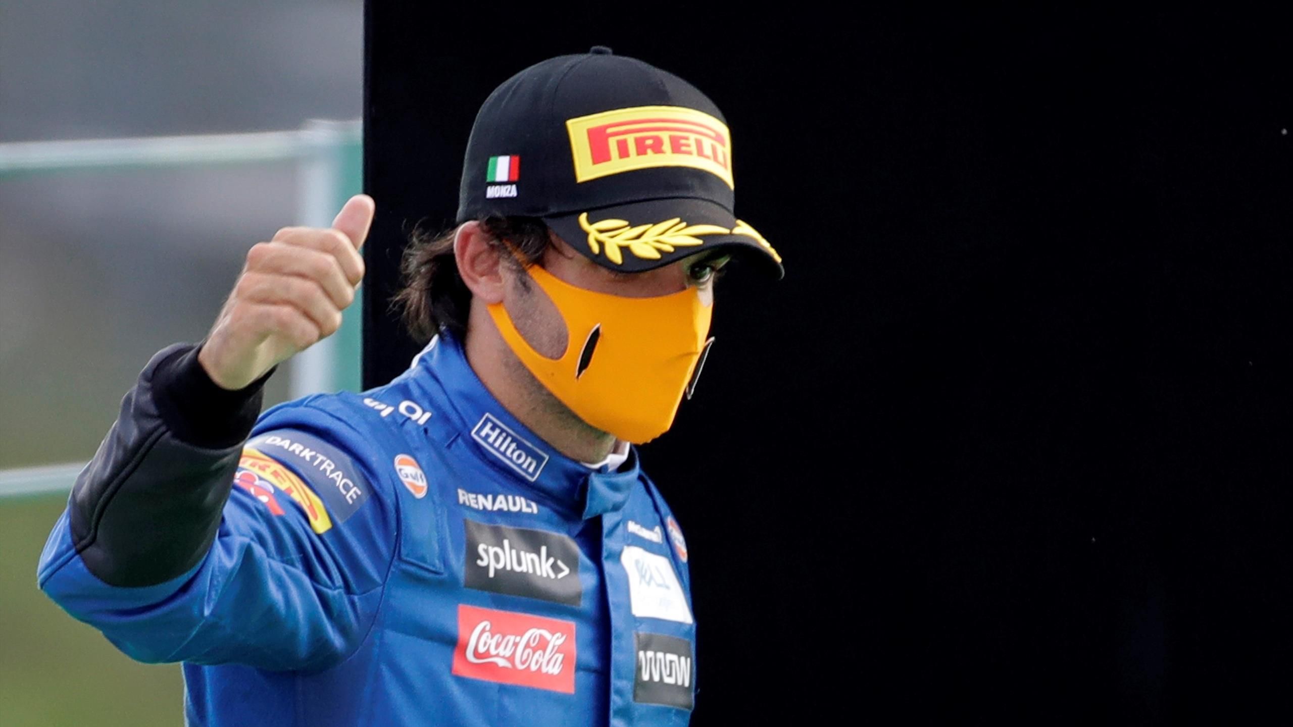 Future Ferrari driver Carlos Sainz gets a taste for Monza podium - TNT ...