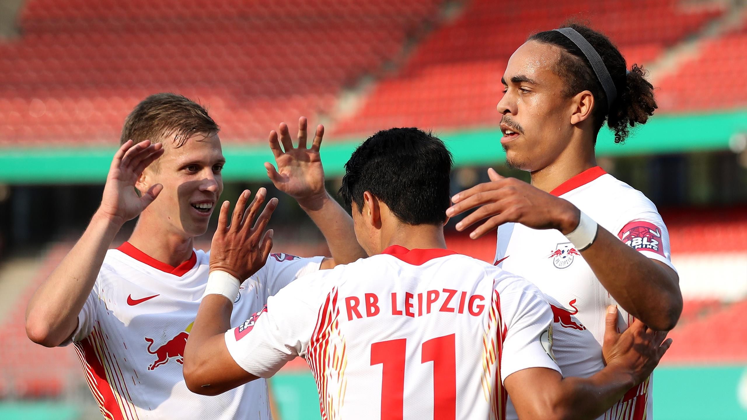 RB Leipzig ease past Nuremberg for winning start in German Cup - TNT Sports