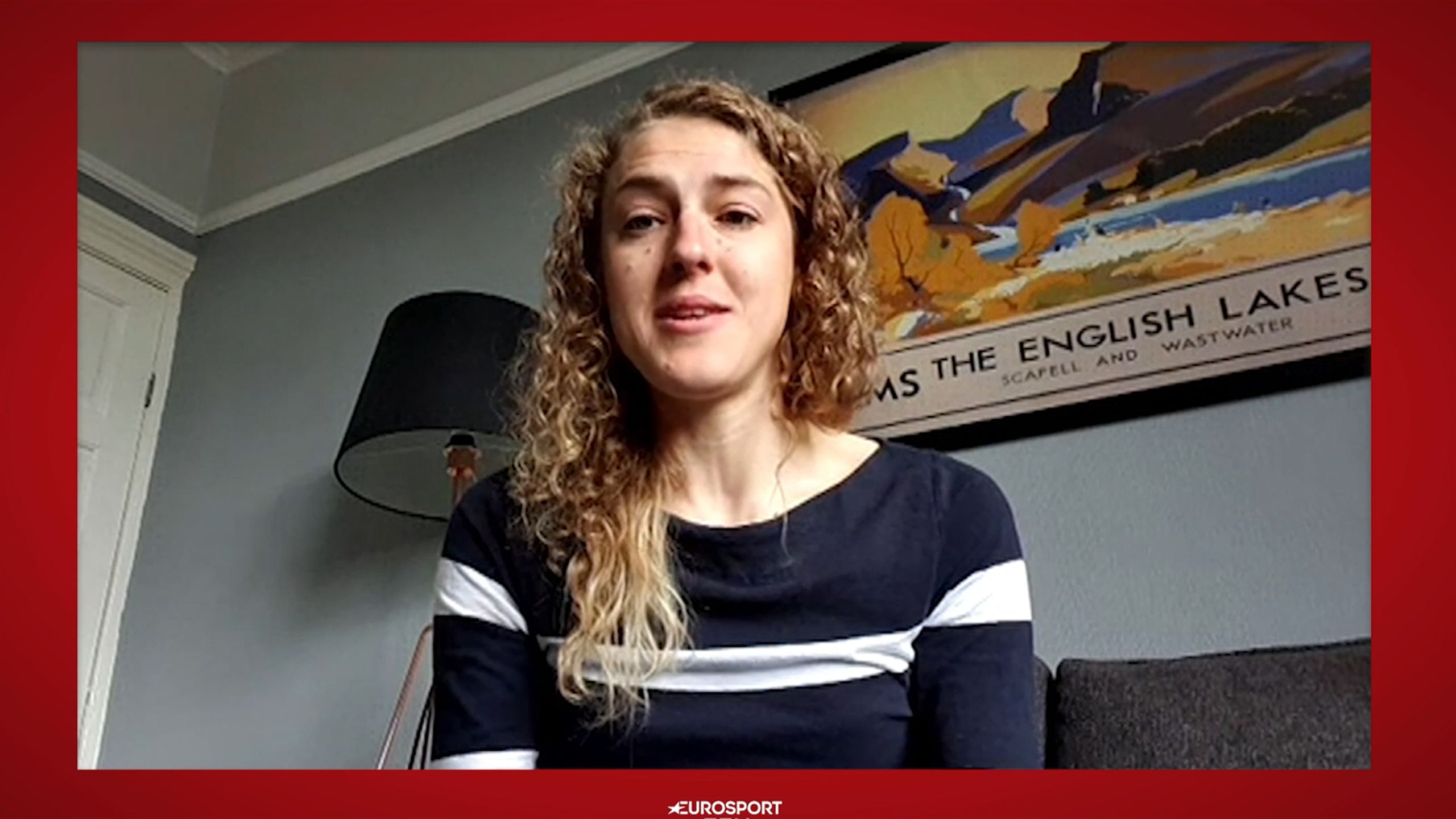 Watch the full exclusive interview with Lizzy Banks on shock closure of women's cycling team ...