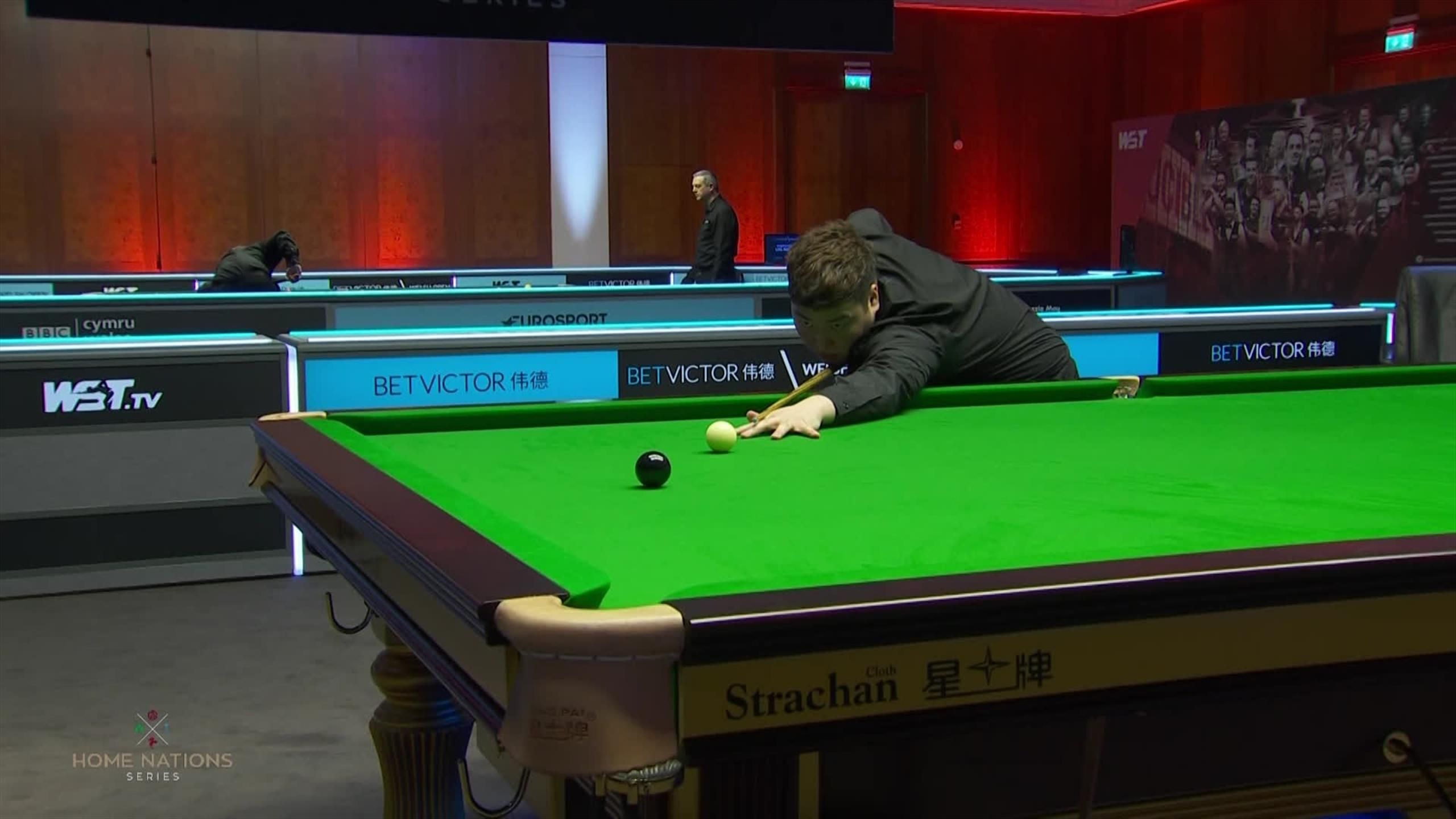 Welsh Open snooker 2021: Yan Bingtao knocks in break of 127 against Xu ...