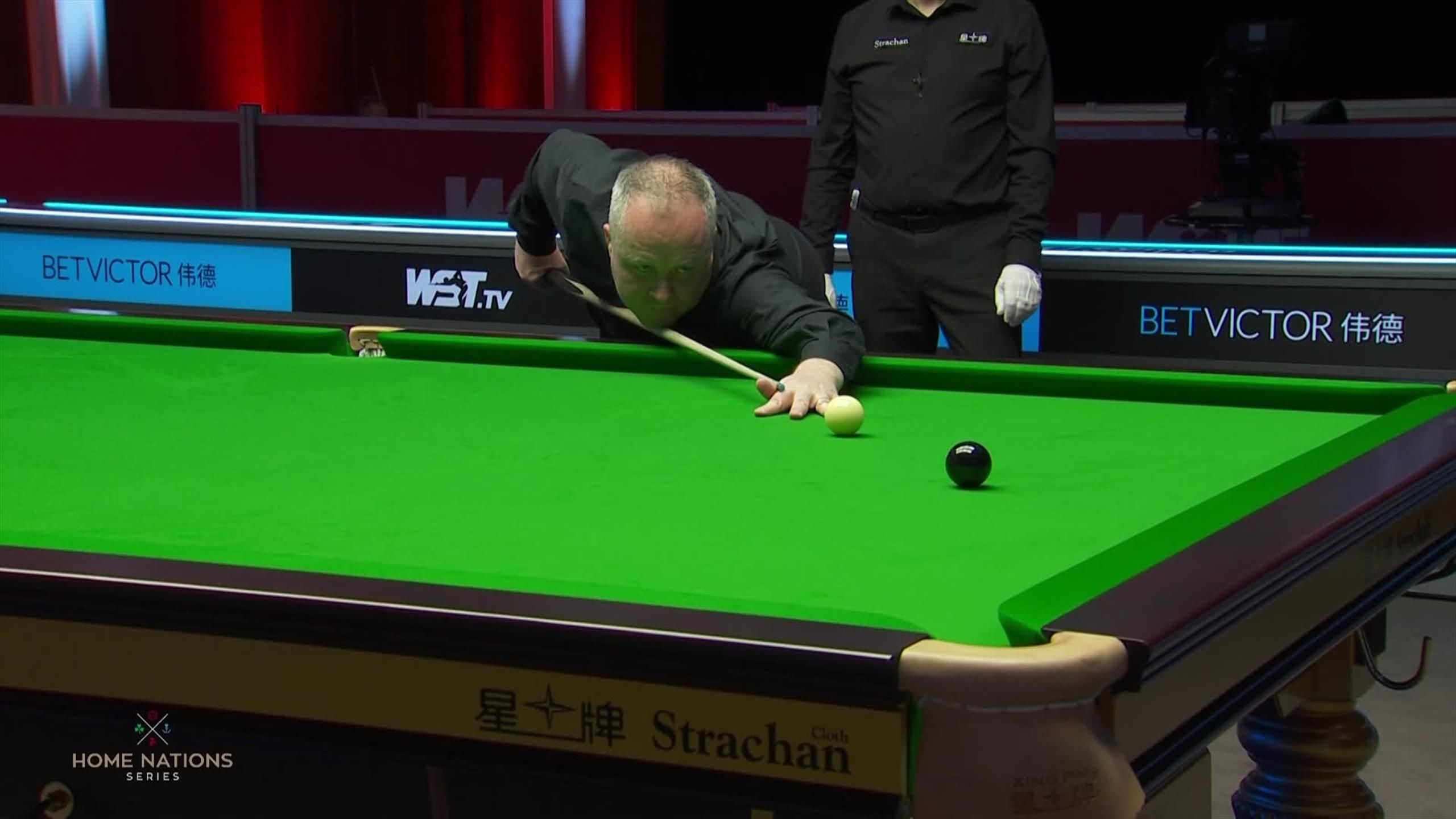Welsh Open snooker 2021 - John Higgins knocks in century against Ben ...