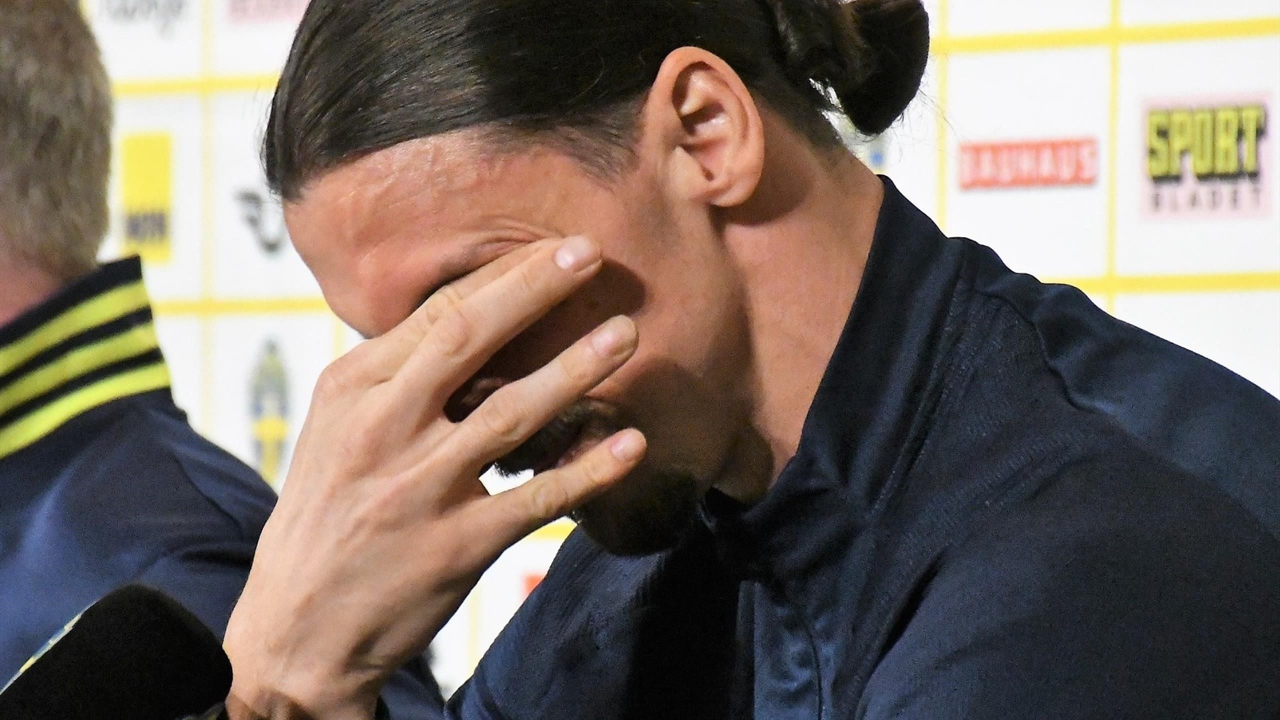 Press conference tears show that Sweden’s Zlatan Ibrahimovic is human ...