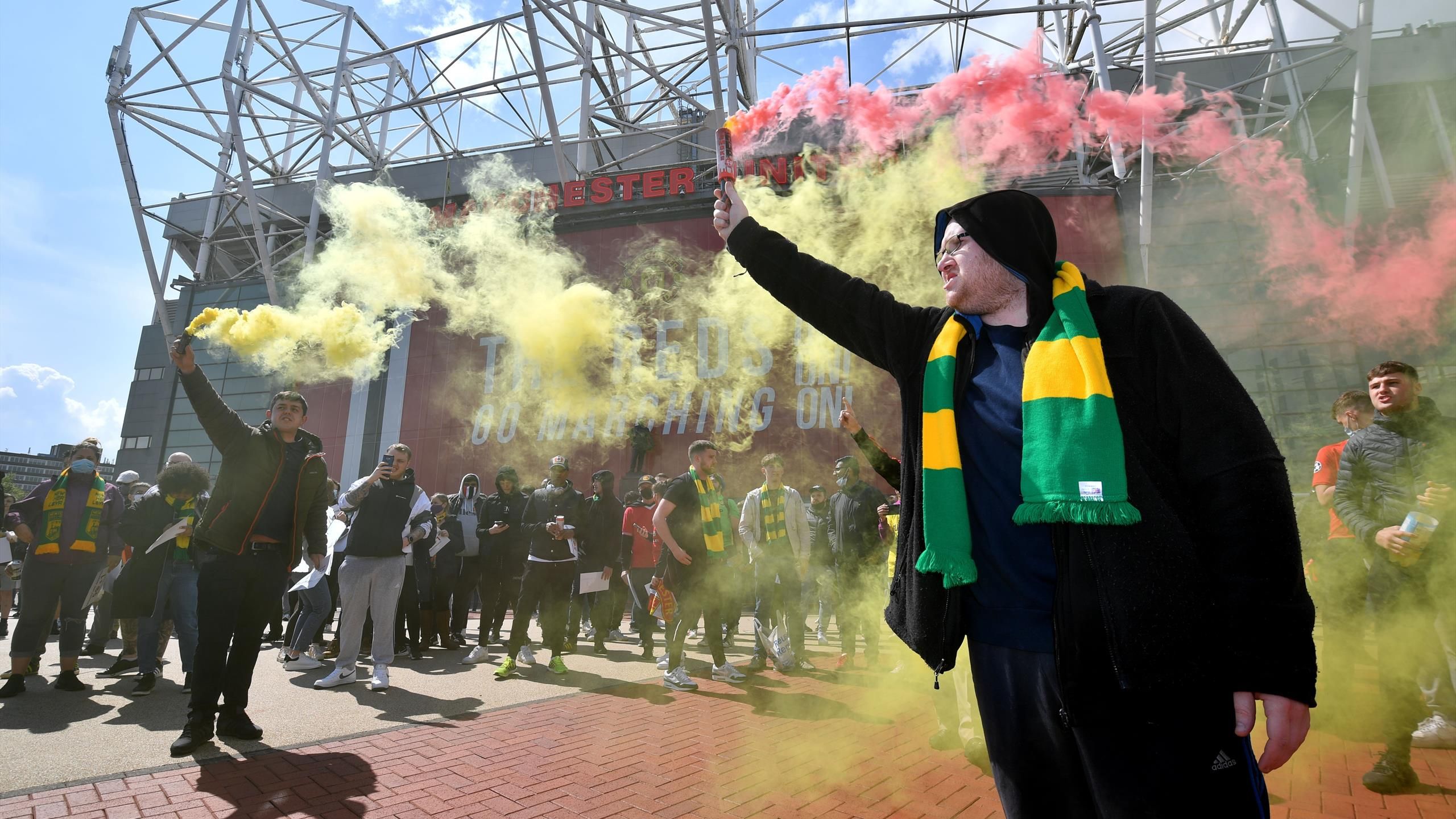 Manchester United protests at Old Trafford just the start as fans seek ...