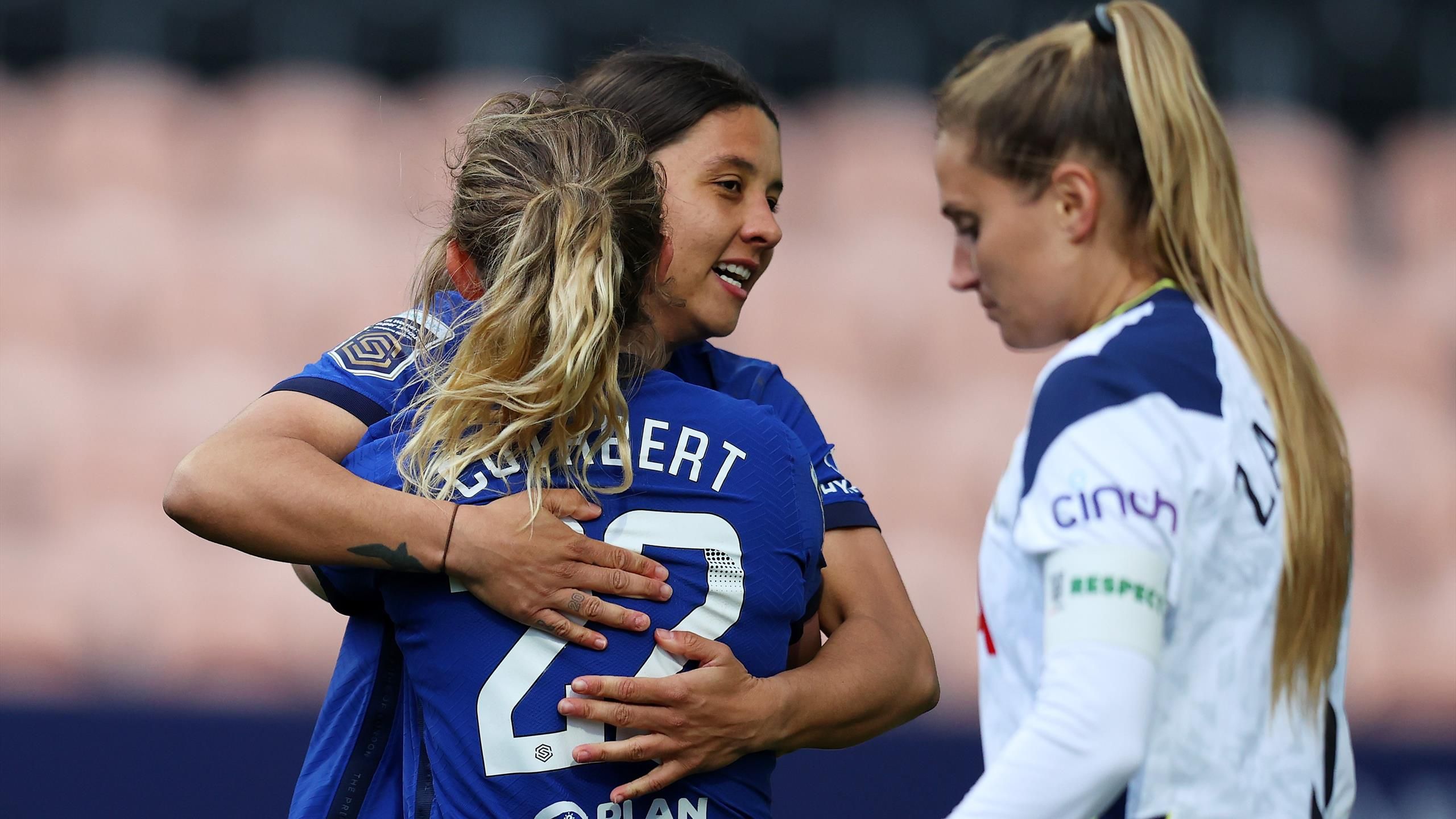 FA WSL - Sam Kerr fires Chelsea back to Women's Super League summit ...