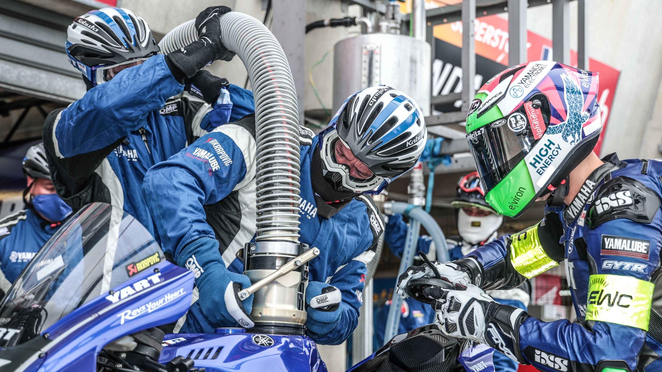 FIM Homologated fuel quick fill system in Endurance - TNT Sports