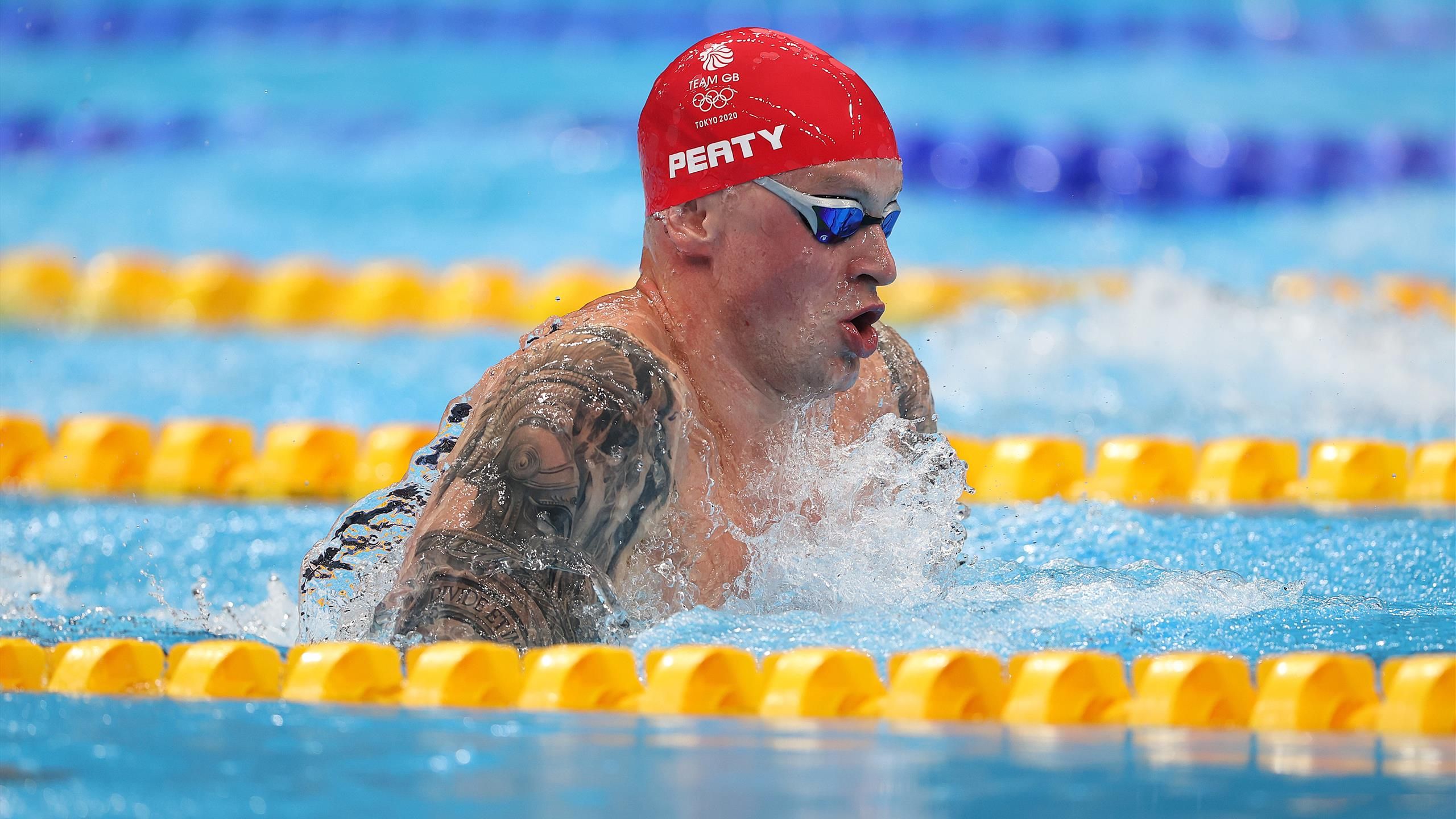 Tokyo 2020 Olympics - Adam Peaty powers through, amazing world record ...