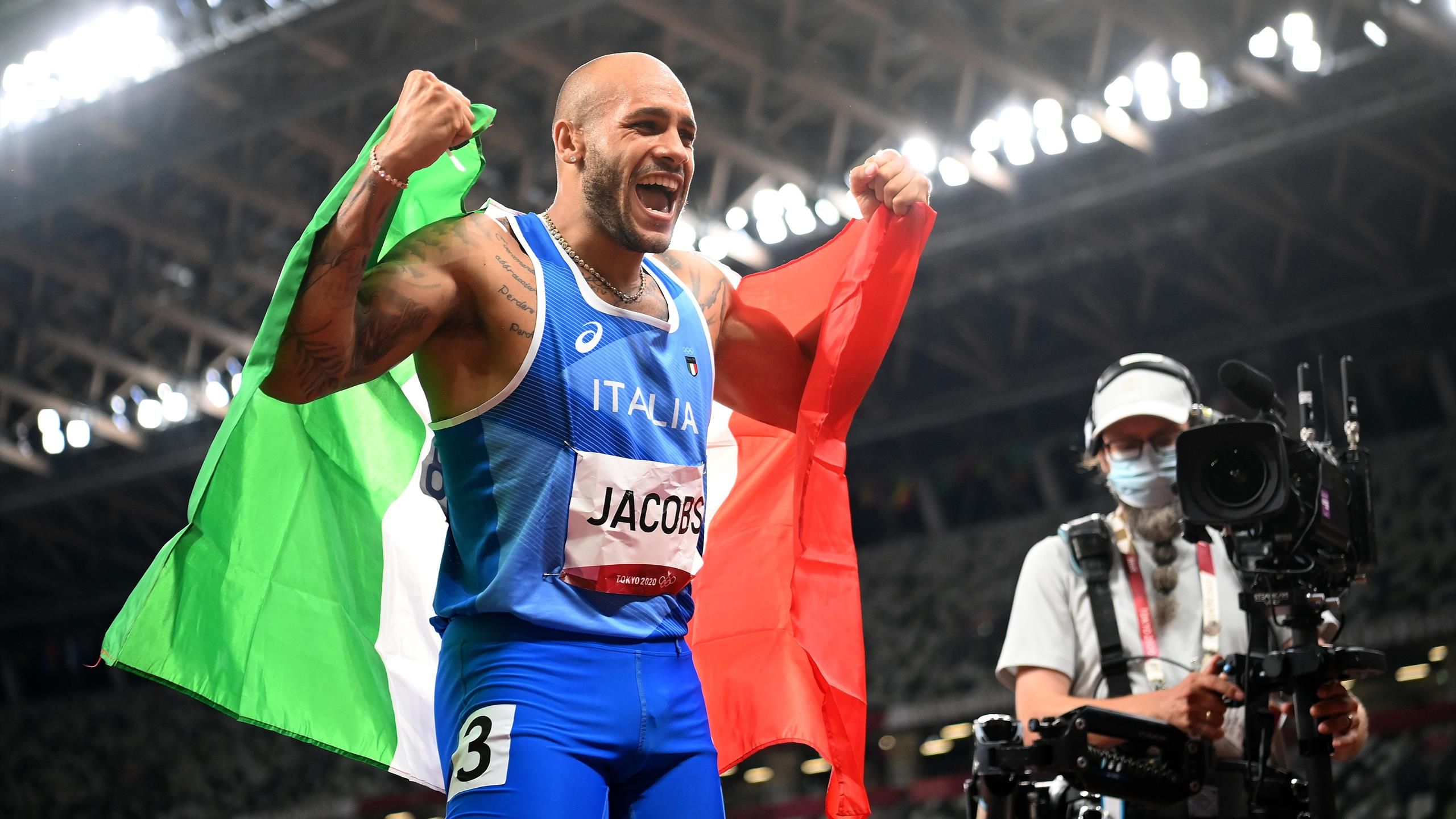 Tokyo 2020 Olympic Games - Lamont Marcell Jacobs creates history as ...
