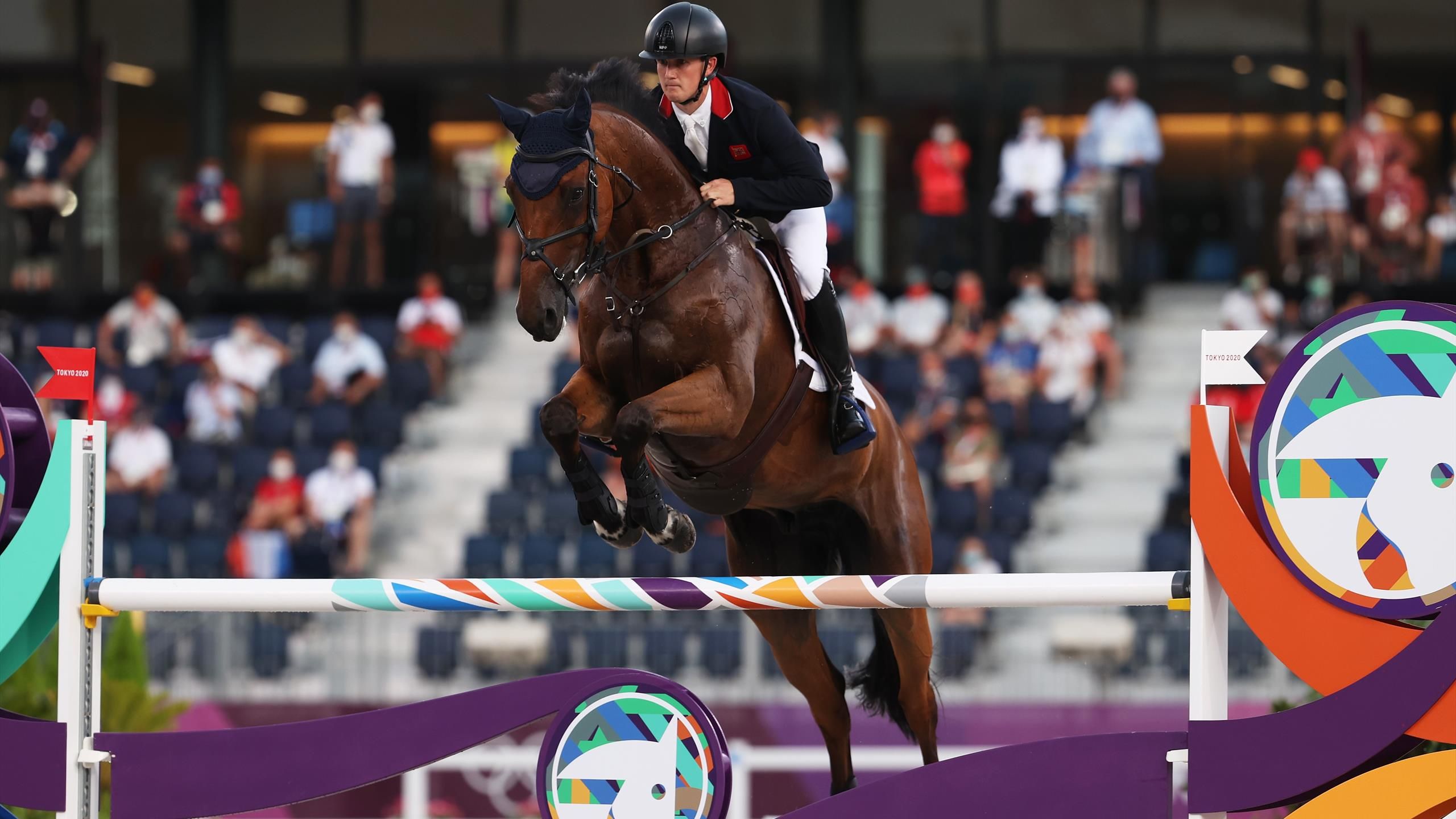Tokyo 2020 - Tom McEwen wins silver medal in individual eventing final ...