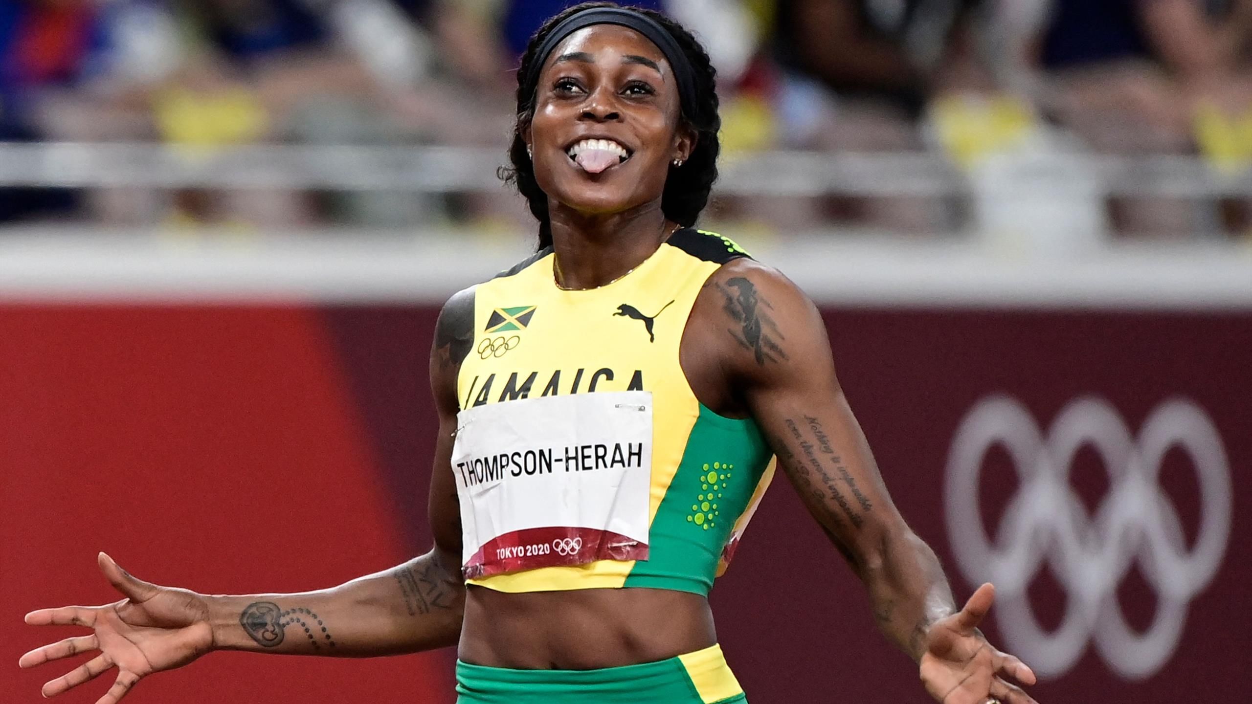 Tokyo 2020 - Elaine Thompson-Herah wins historic Olympic sprint 'double ...