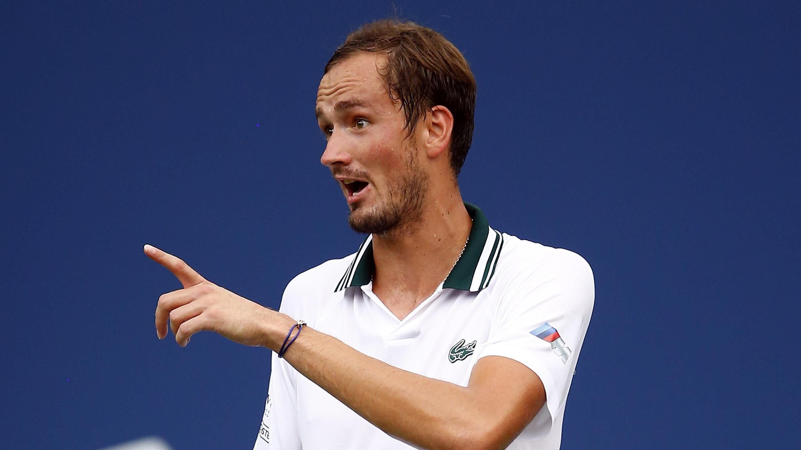 Tennis news - Daniil Medvedev frustrated by 'stupid' hindrance call in ...