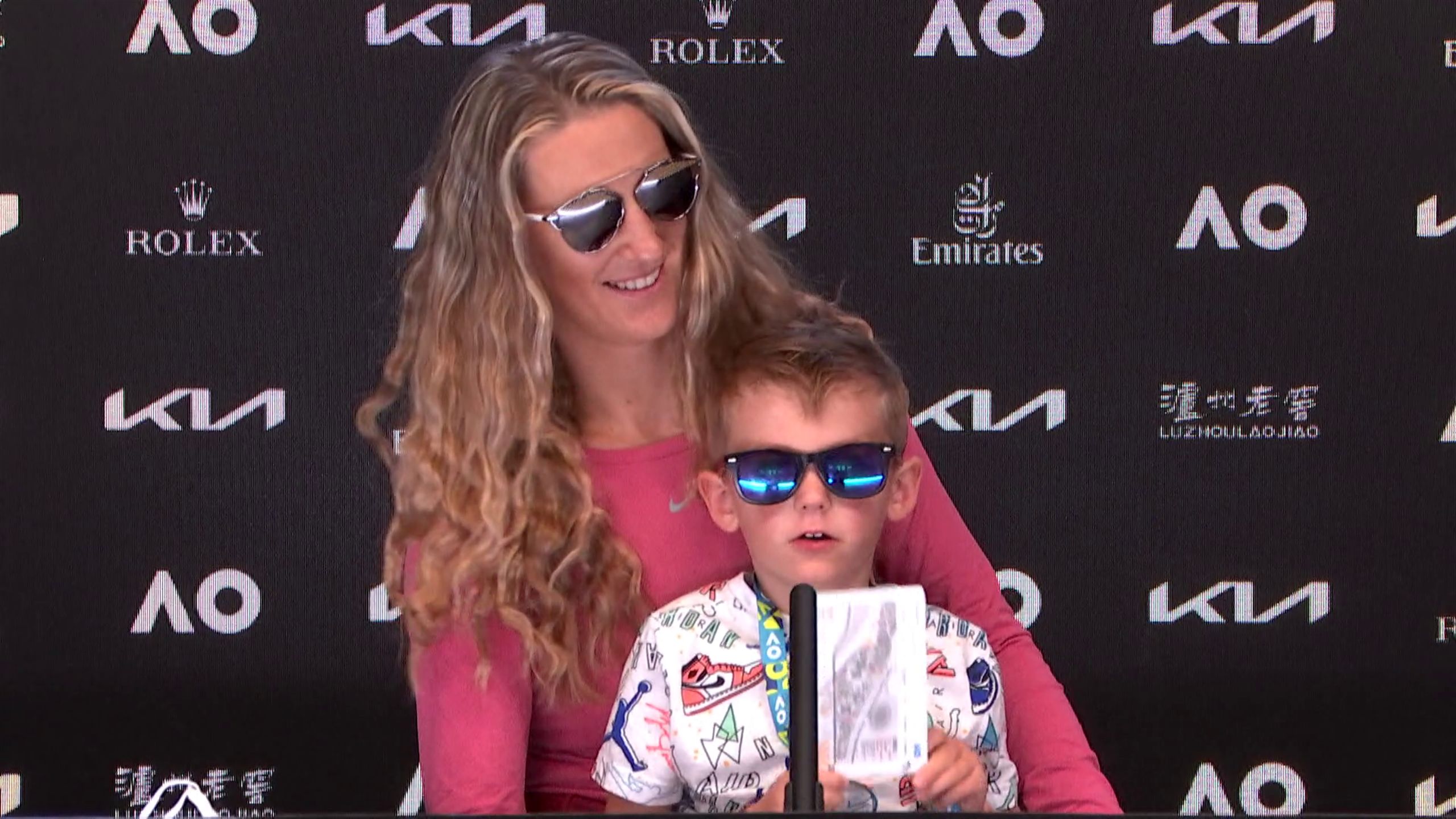 'These moments are priceless' - Victoria Azarenka and son Leo give ...