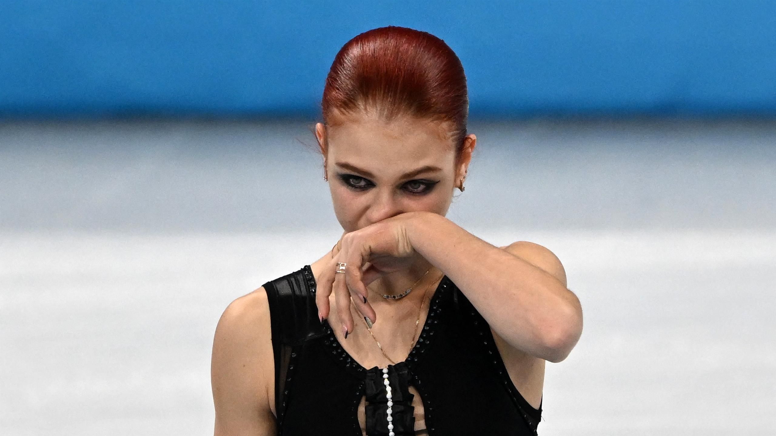 'I will never go out on the ice again!' - Angry Alexandra Trusova hits ...