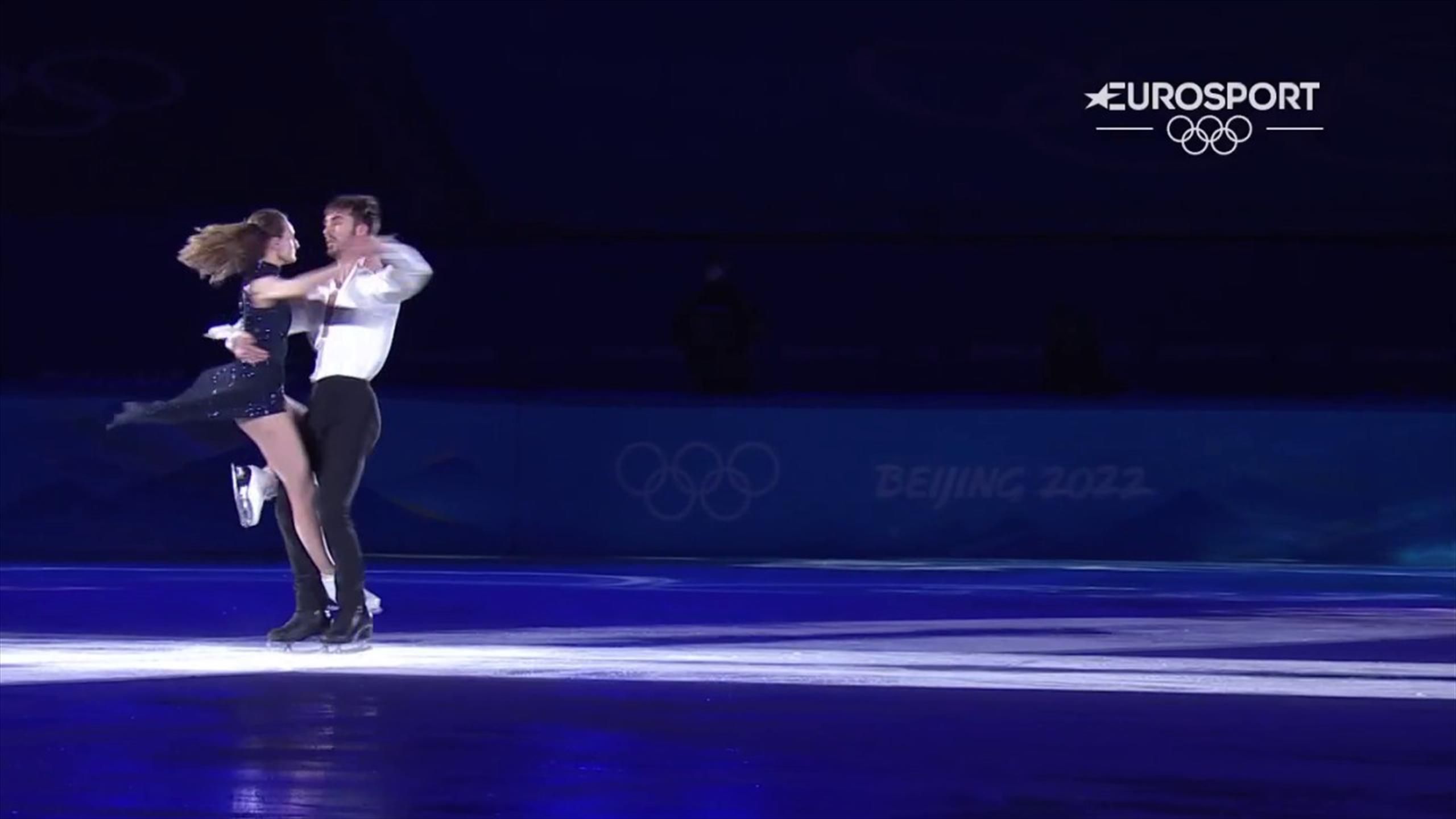 Watch Gabriella Papadakis and Guillaume Cizeron sign off with ...