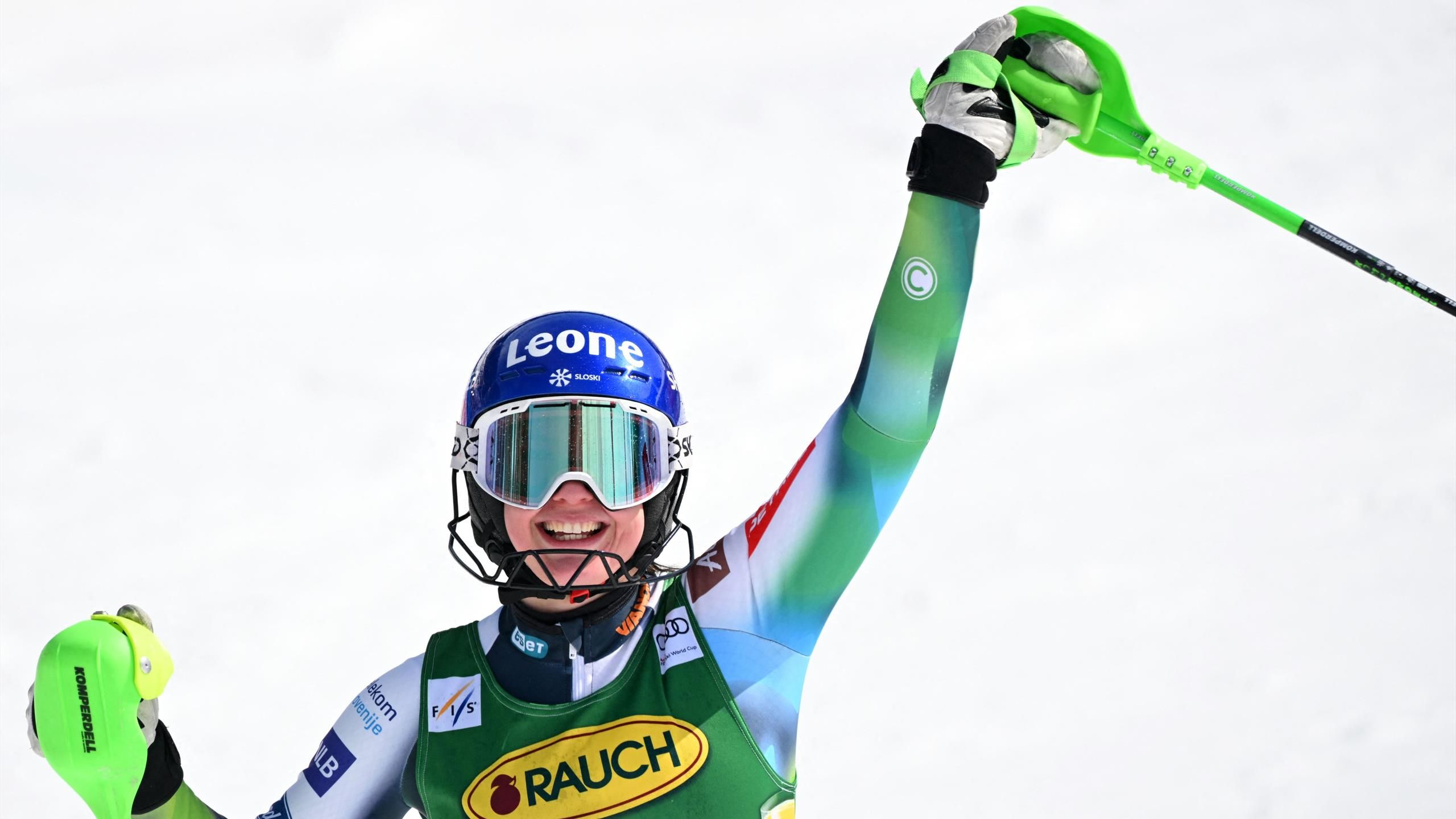 Andreja Slokar soars to a piece of Slovenian history with victory in ...