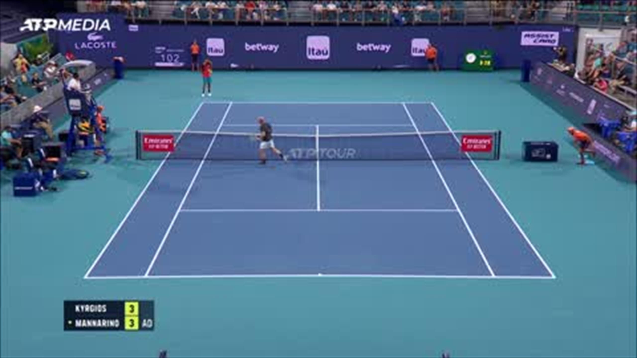 Highlights: Nick Kyrgios defeats Adrian Mannarino to progress through ...