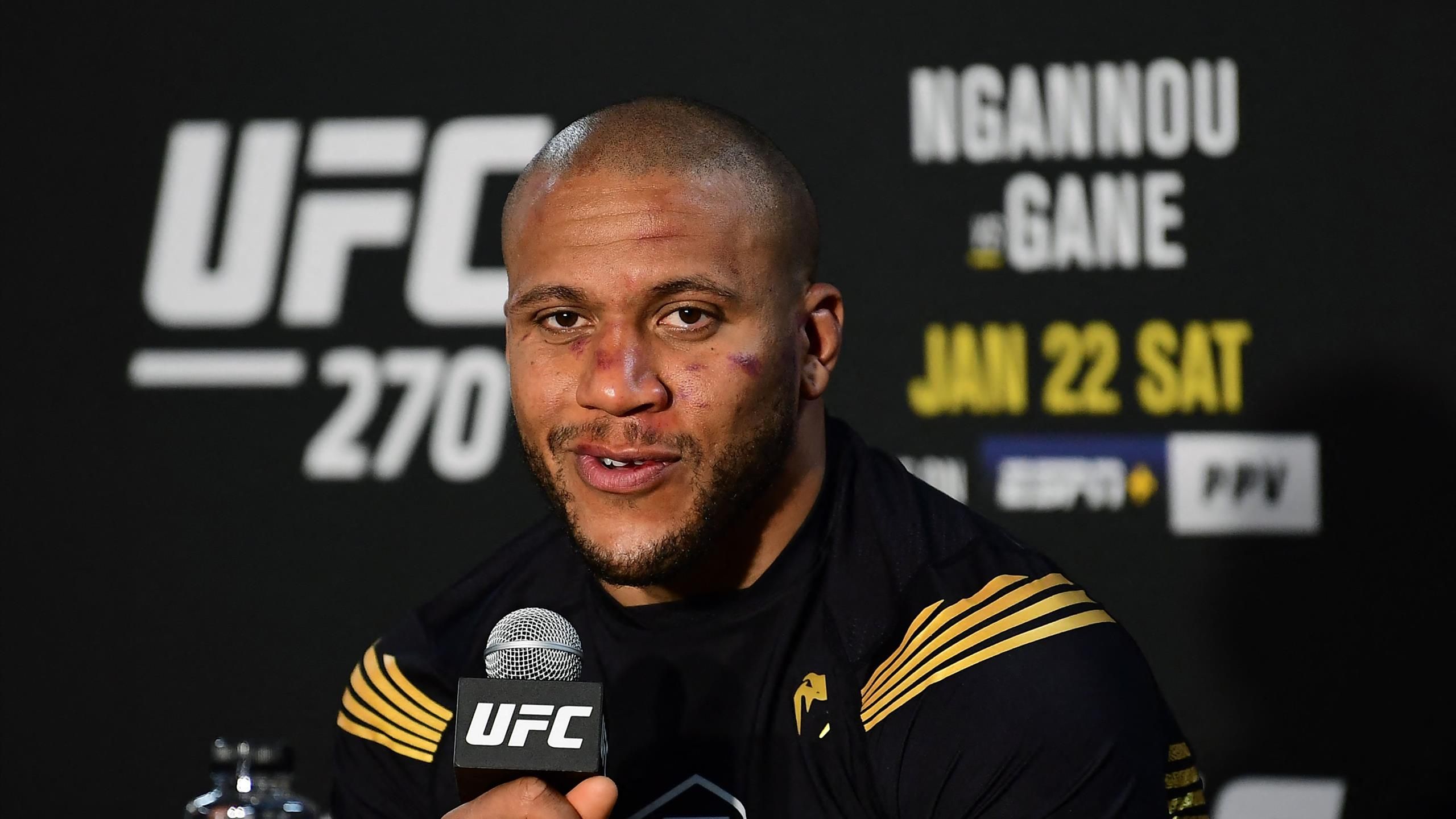 'I just want to go back to the belt' - Cyril Gane determined to earn ...