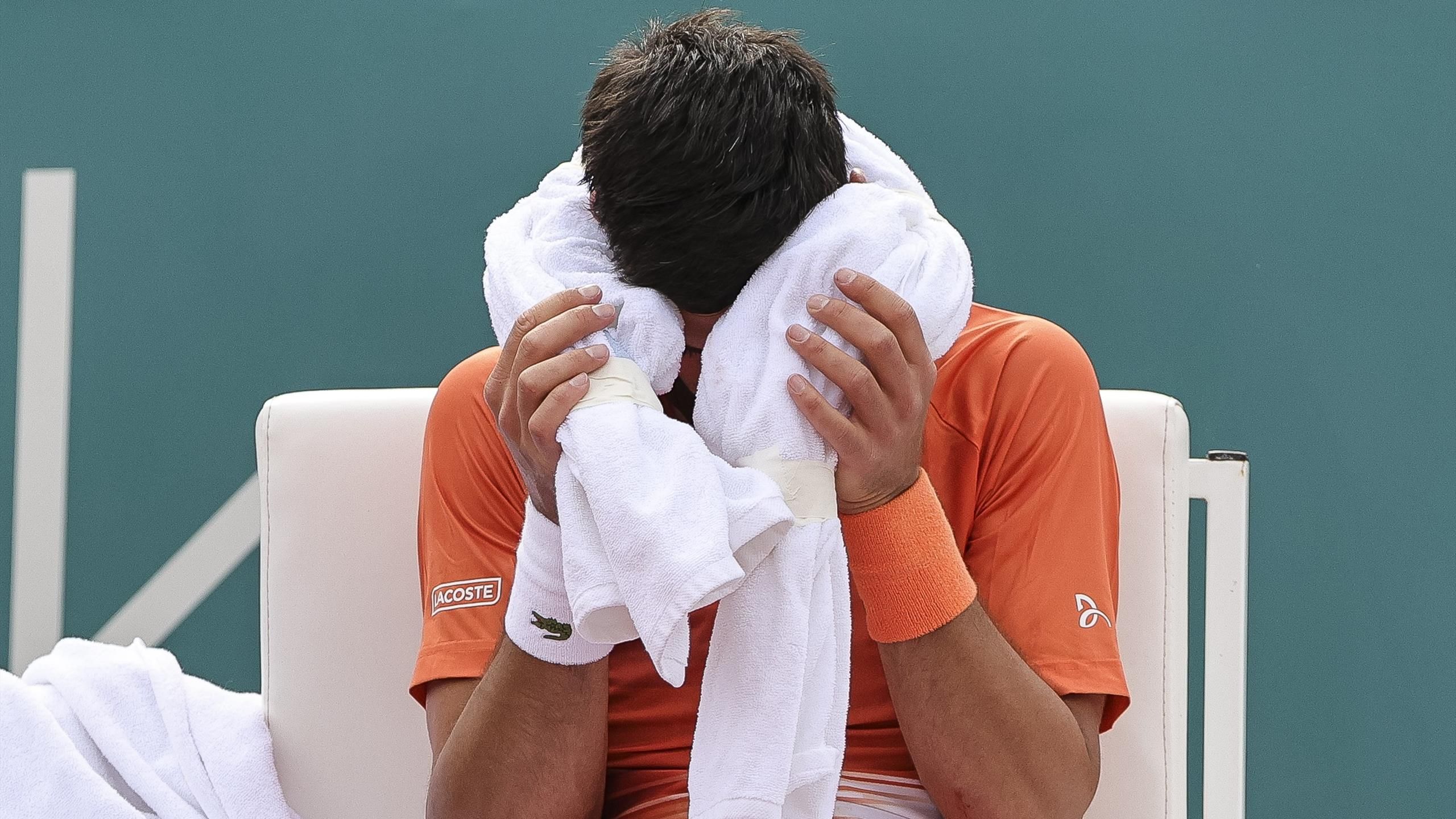 Novak Djokovic blames ‘illness’ and apologises to crowd for final-set ...
