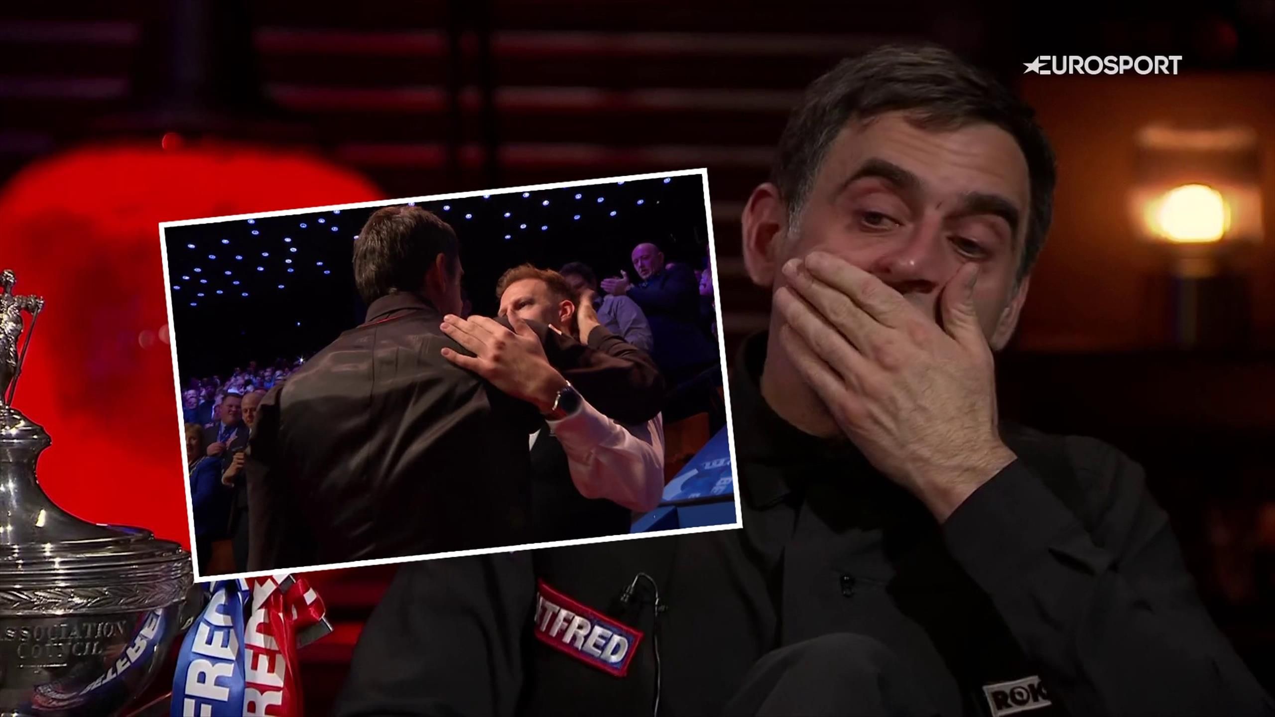 ‘What he said just done me in’ – Tearful Ronnie O’Sullivan on hug with ...