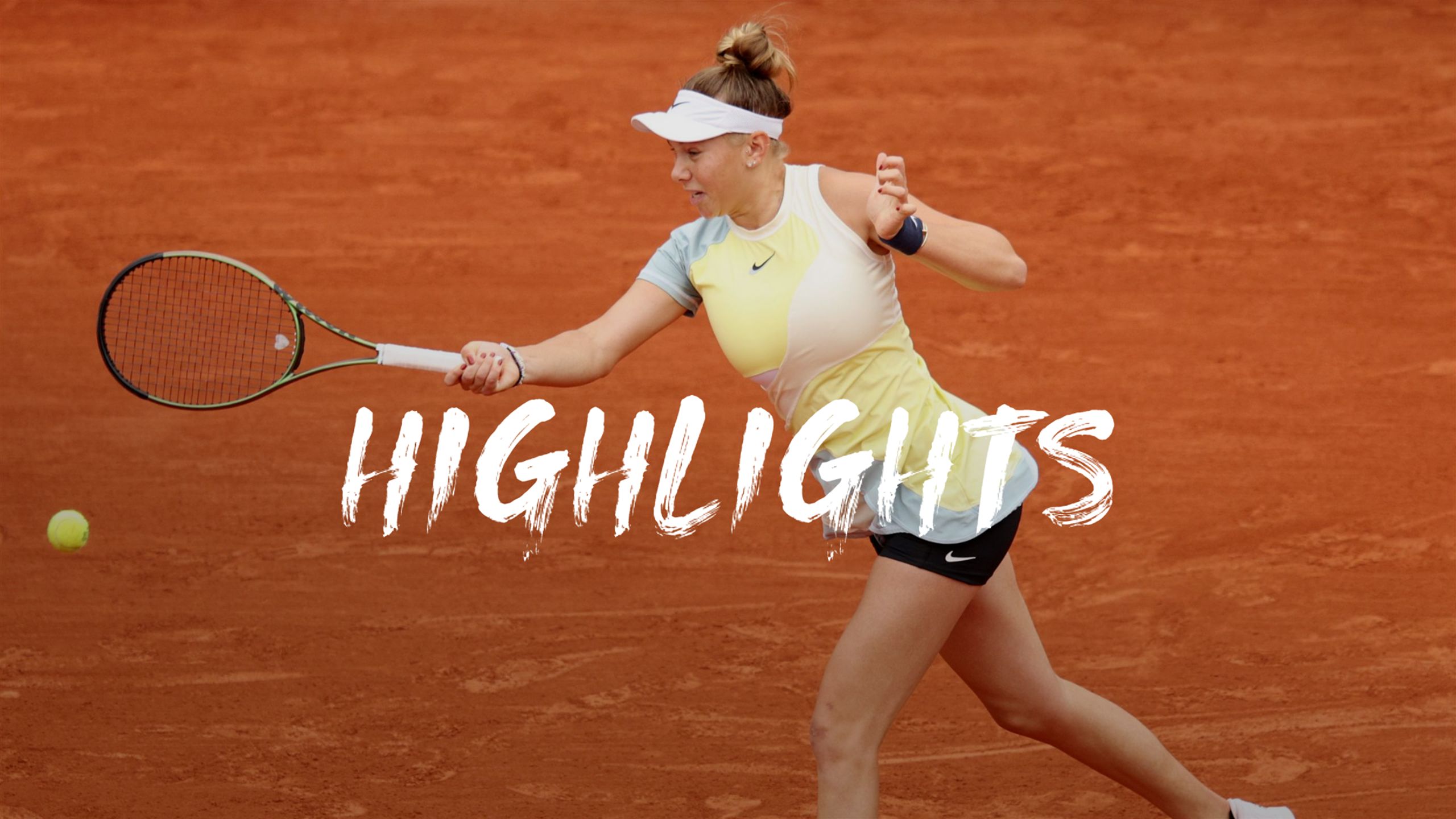 Amanda Anisimova - Karolina Muchova - Roland-Garros Highlights - Tennis ...