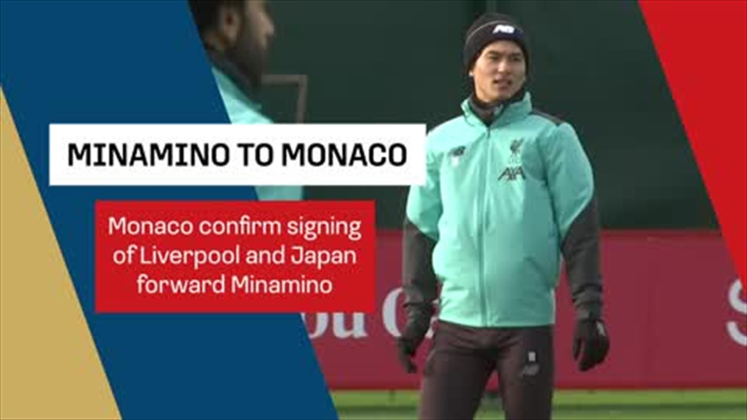 Monaco confirm signing of Liverpool and Japan forward Minamino ...