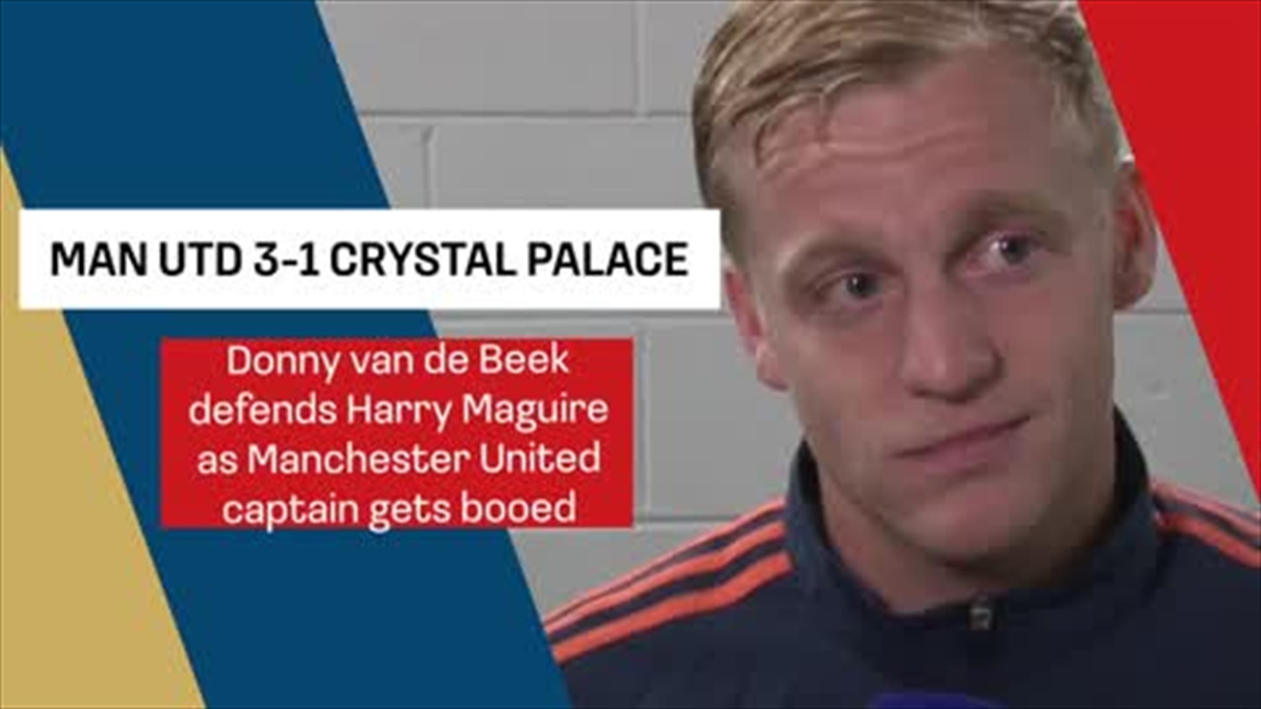 'He has a big personality' - Donny van de Beek on Harry Maguire's ...