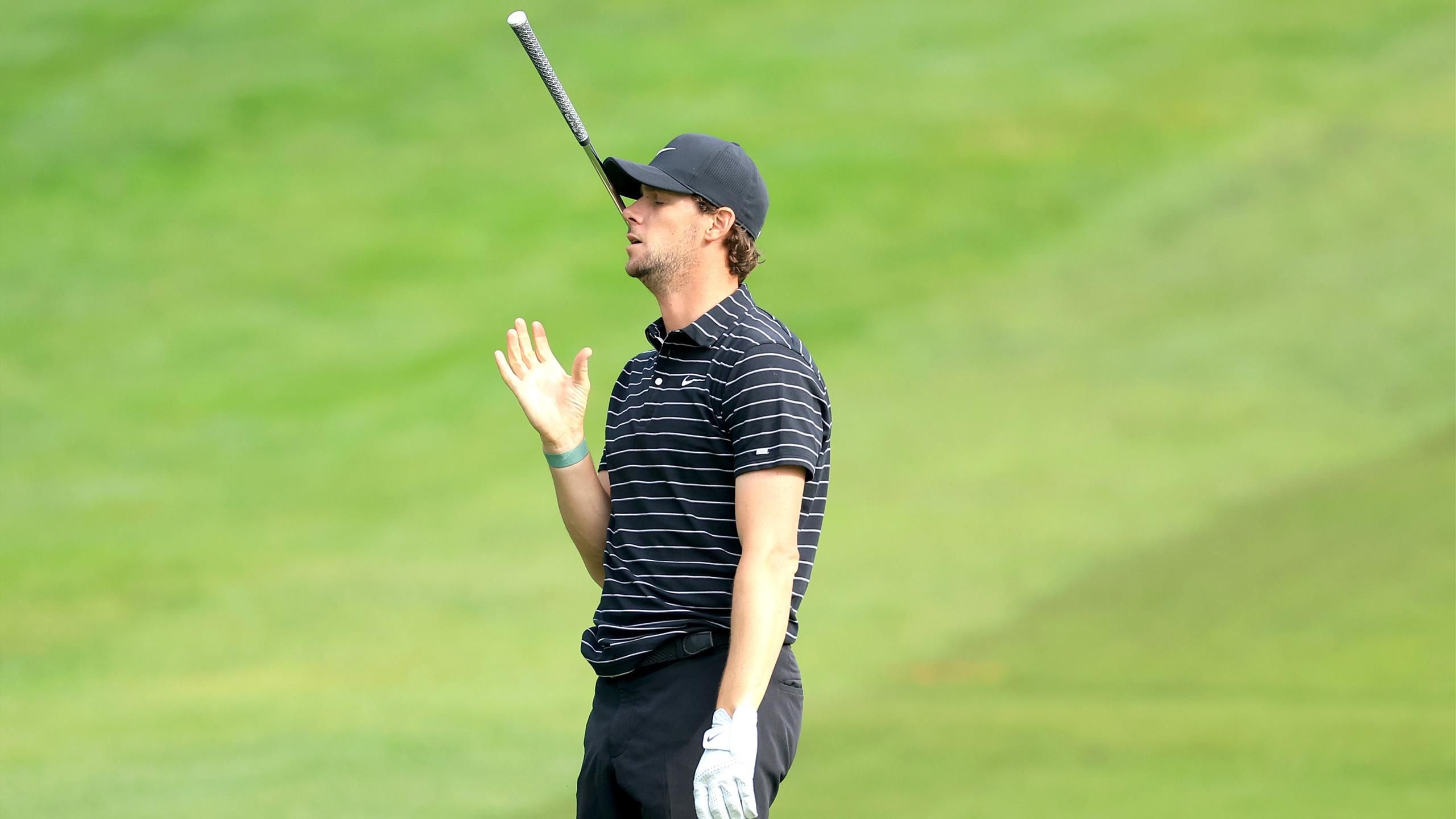 Bizarre moment Thomas Pieters duffs putt at Open de France, gets to ...