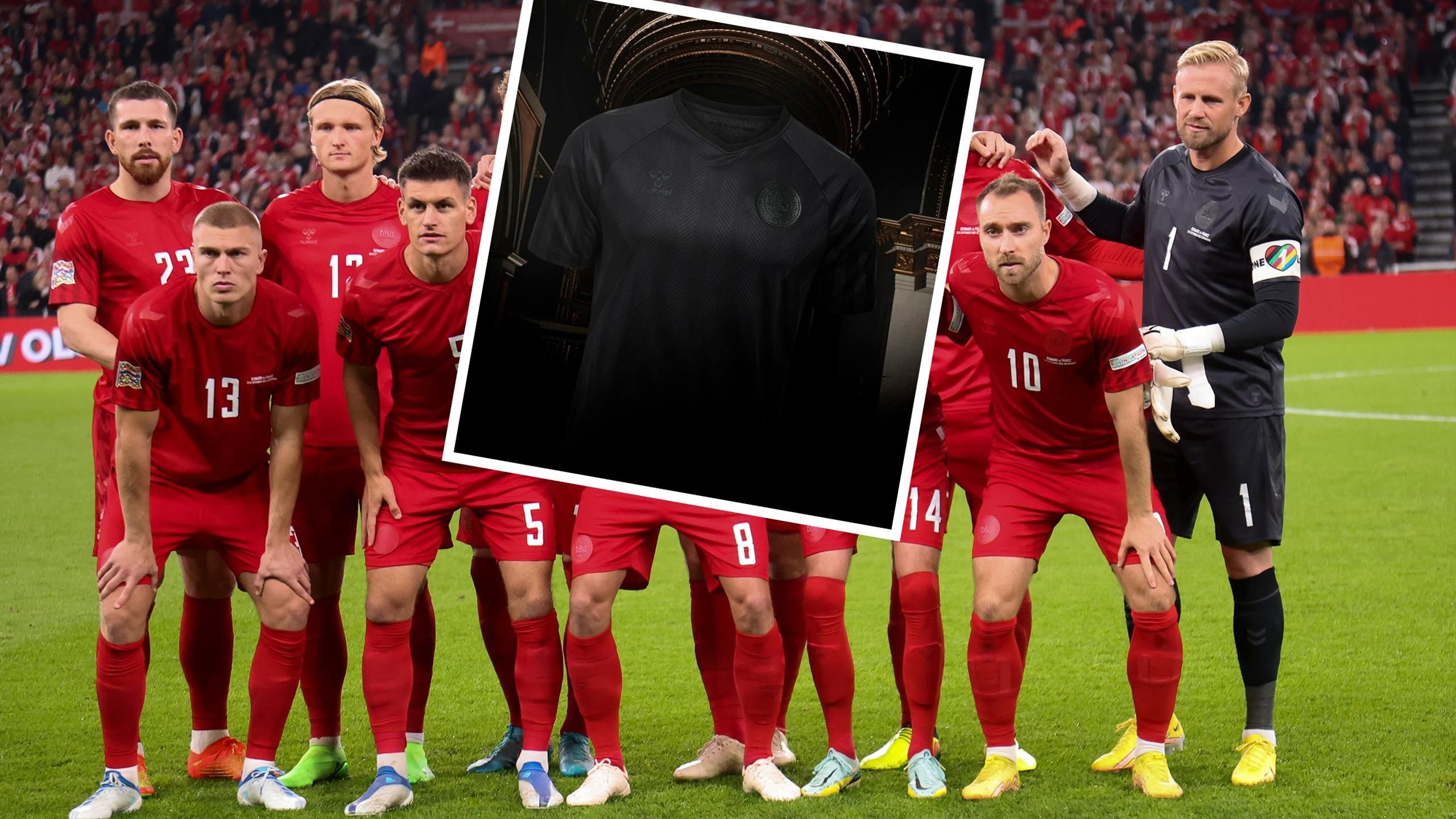 'We don’t wish to be visible' - Hummel reveal Denmark 'protest' kits ...