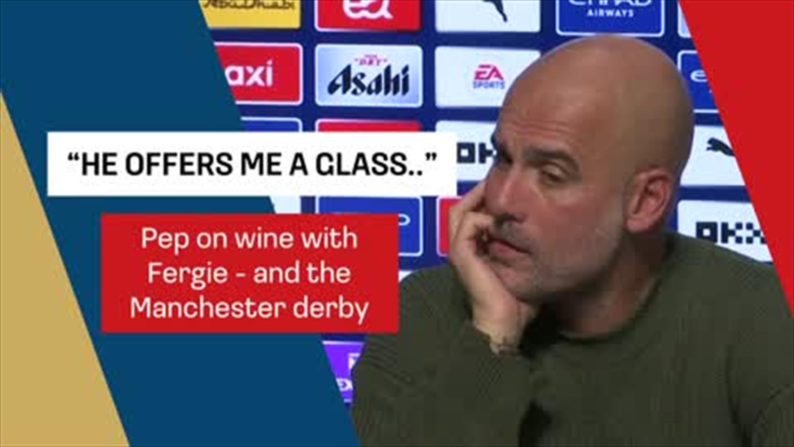 'Incredible respect' - Pep Guardiola on drinking wine with Sir Alex ...