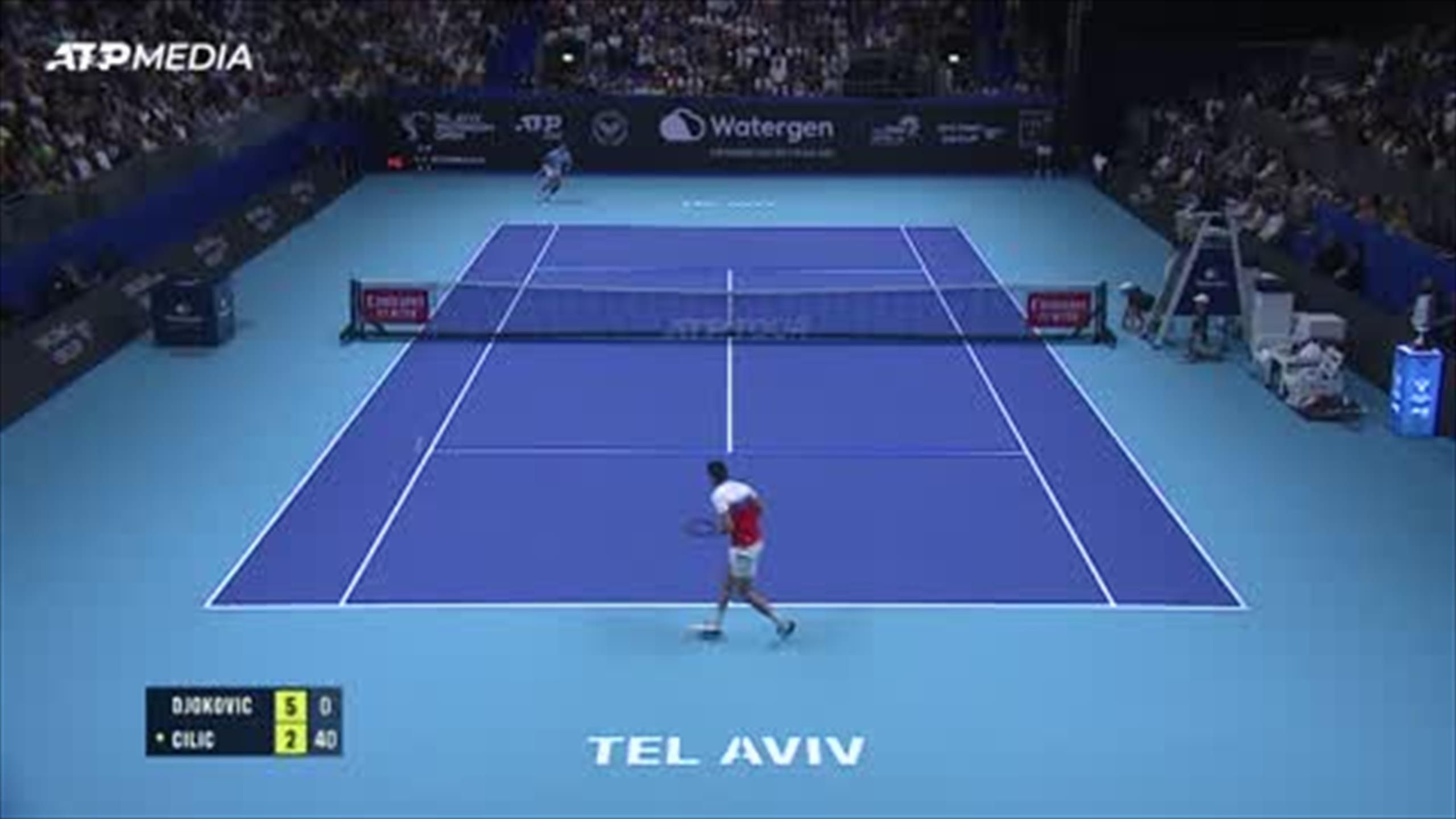 ATP Tour tennis highlights - Novak Djokovic cruises past Marin Cilic in ...