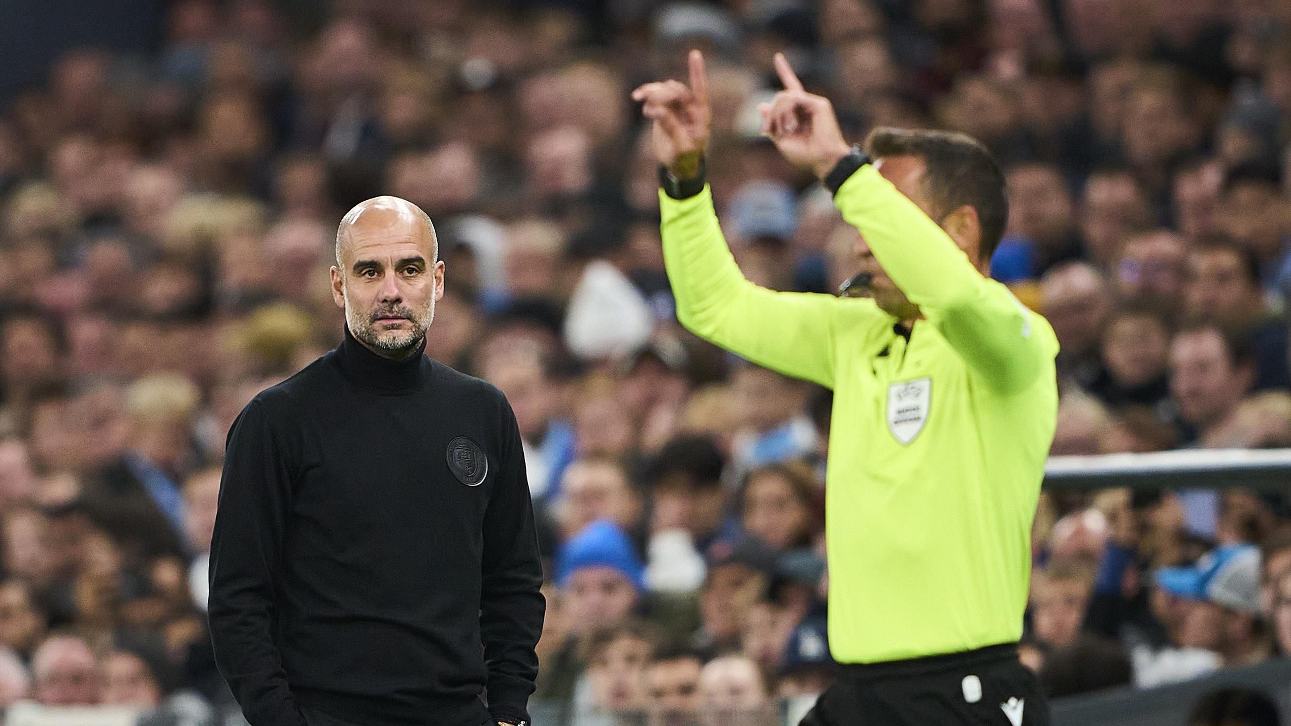 Manchester City's Pep Guardiola admits he doesn't understand handball ...