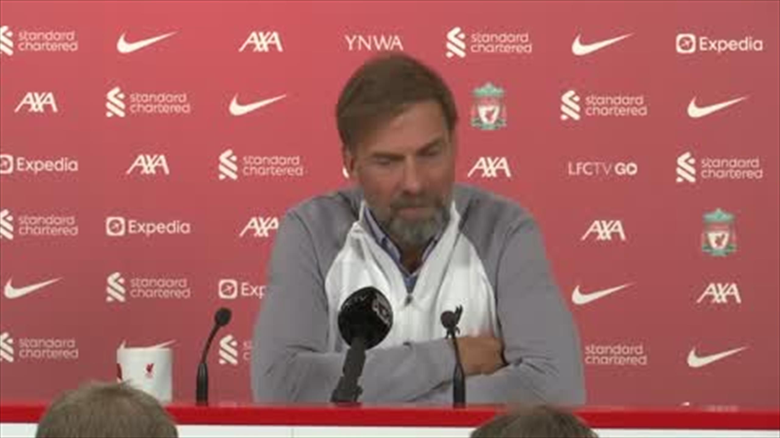 Jurgen Klopp on Man City red card: 'My first card in England. And yeah ...