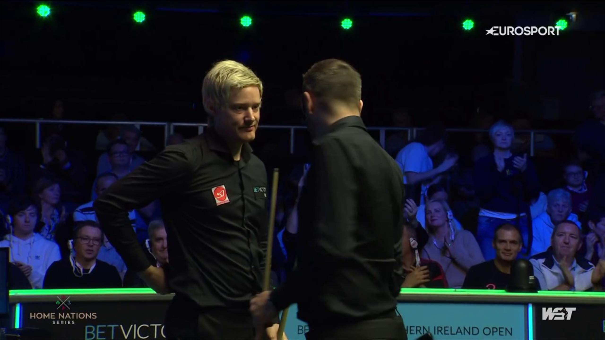Watch as Neil Robertson beats Mark Selby to reach Northern Ireland Open ...
