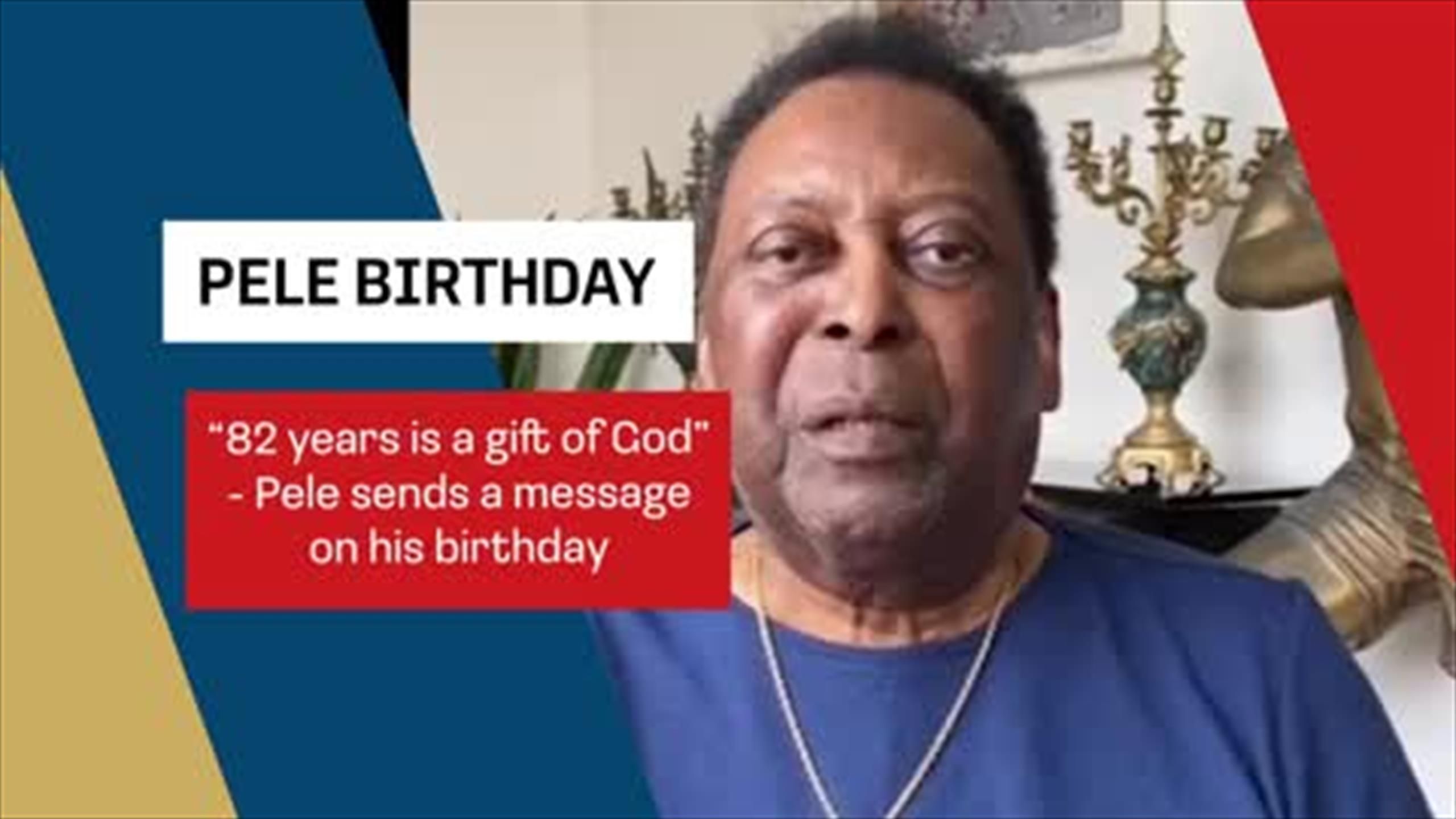 “Another 82 years is fine” - Pele celebrates his birthday - Football ...