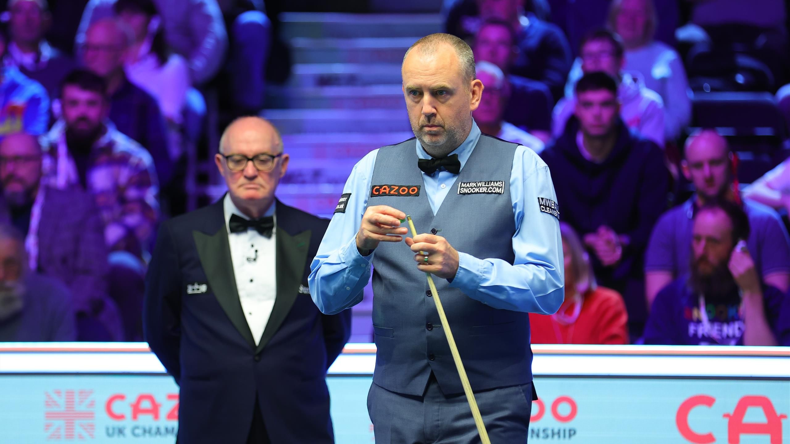 Jamie Clarke stuns under-the-weather Mark Williams in UK Championship ...