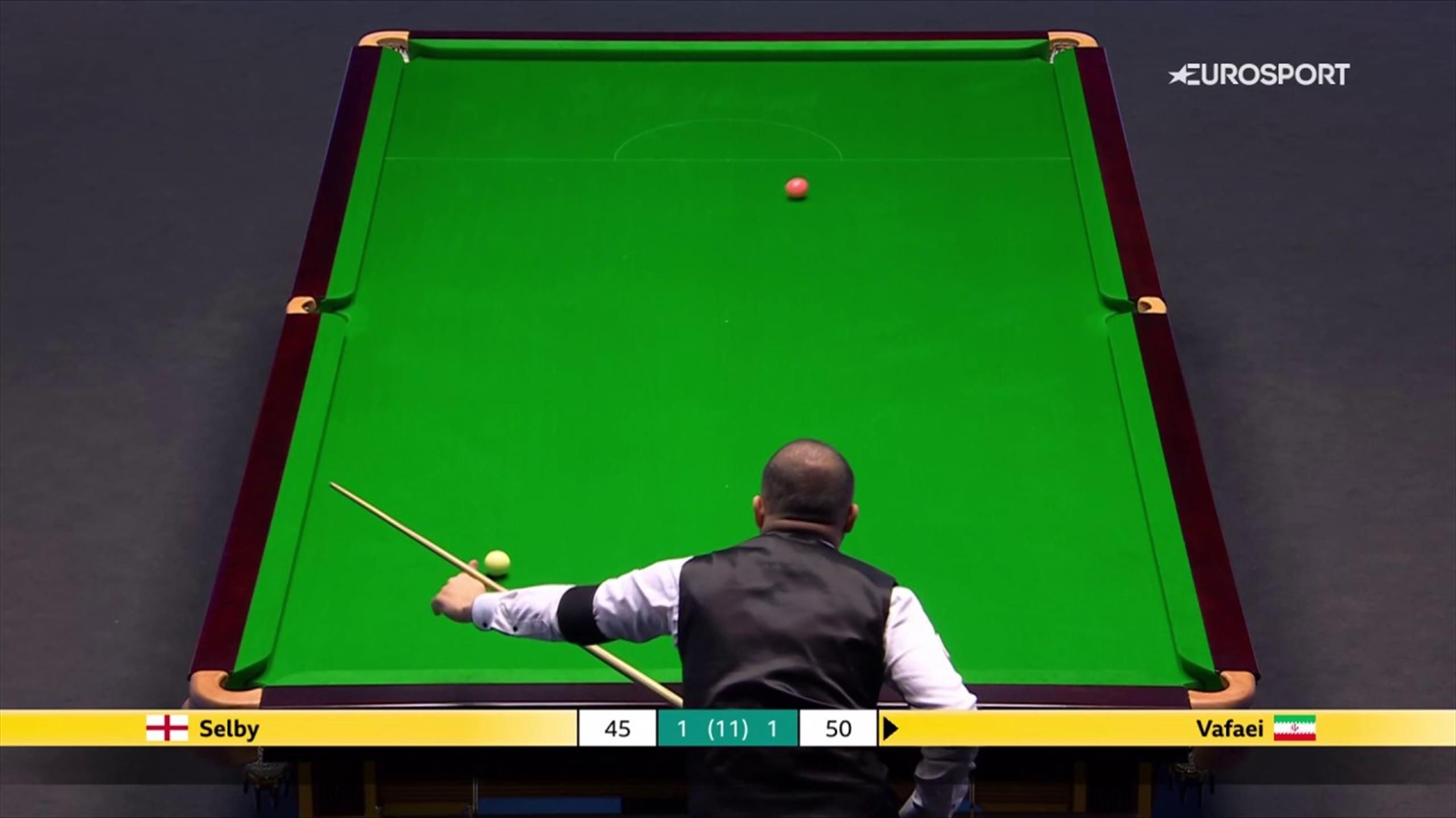 Hossein Vafaei steals third frame from Mark Selby with an incredible ...