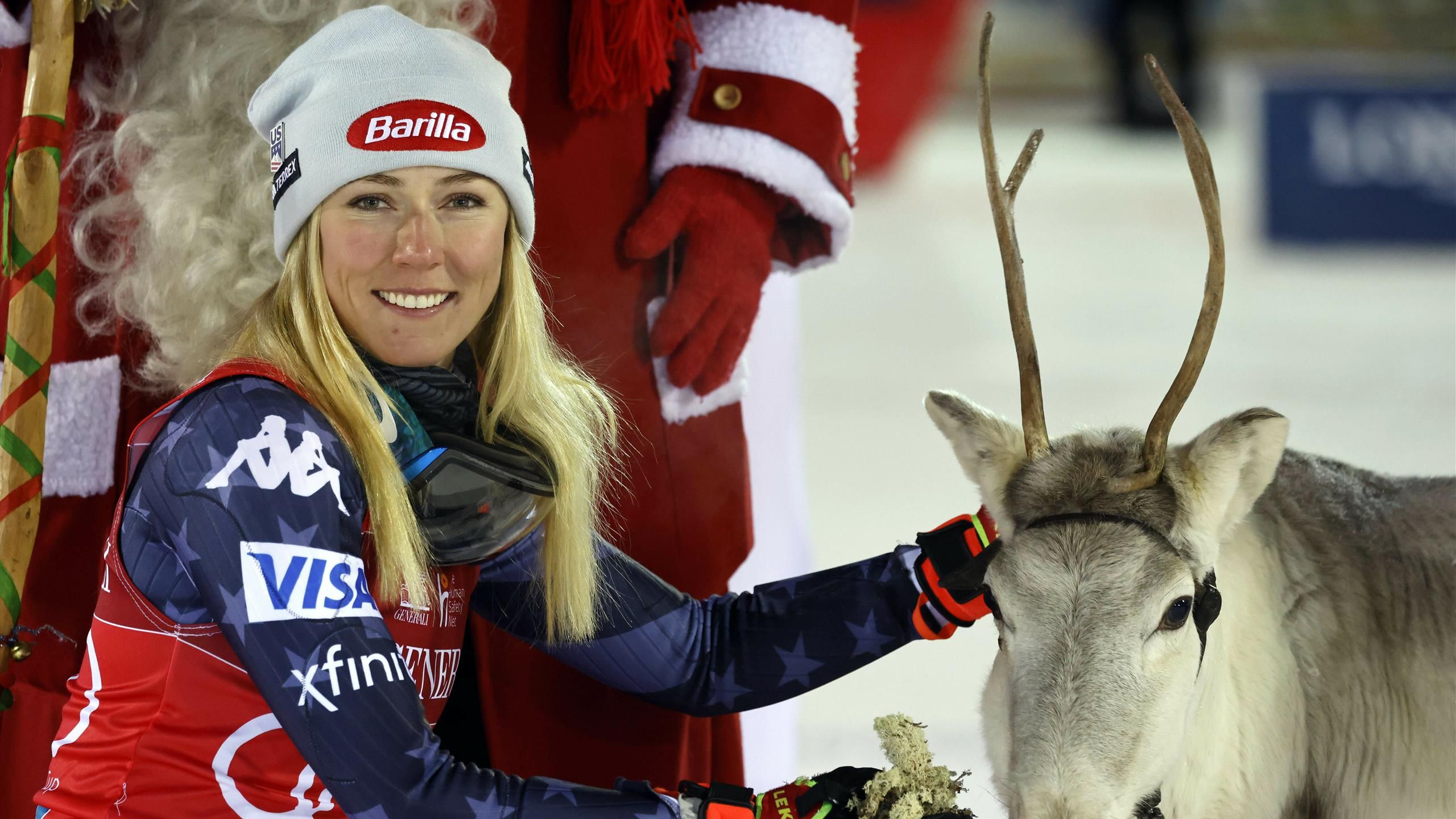 Mikaela Shiffrin reveals names of two reindeer she won at Levi - ‘There ...