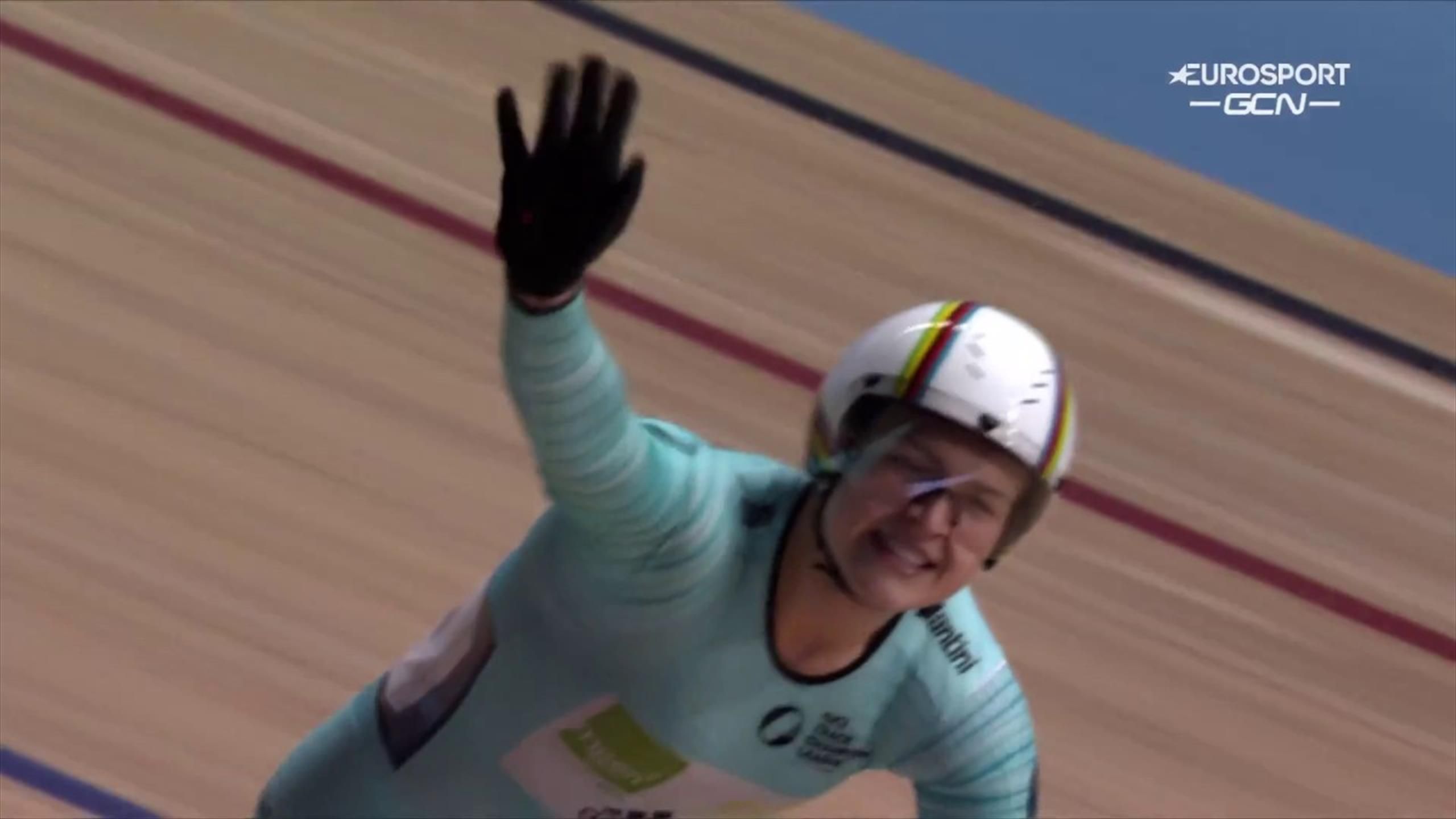 Track Champions League: Mathilde Gros becomes the champion with semi ...