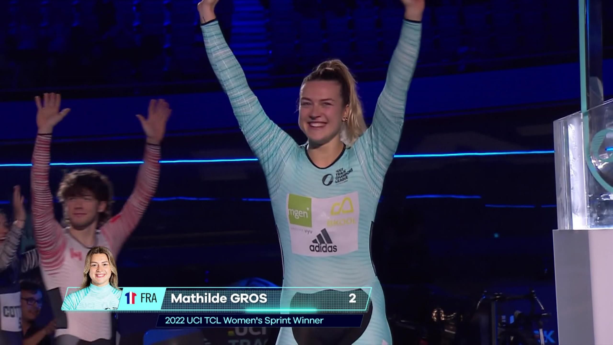 How Mathilde Gros became sprint queen at Track Champions League ...