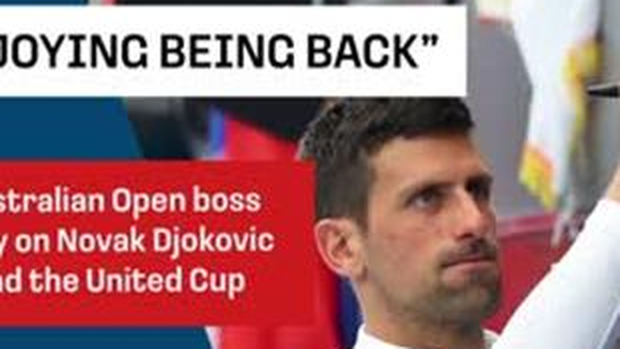 'He's enjoying being back!' - Australian Open boss Craig Tiley on Novak ...