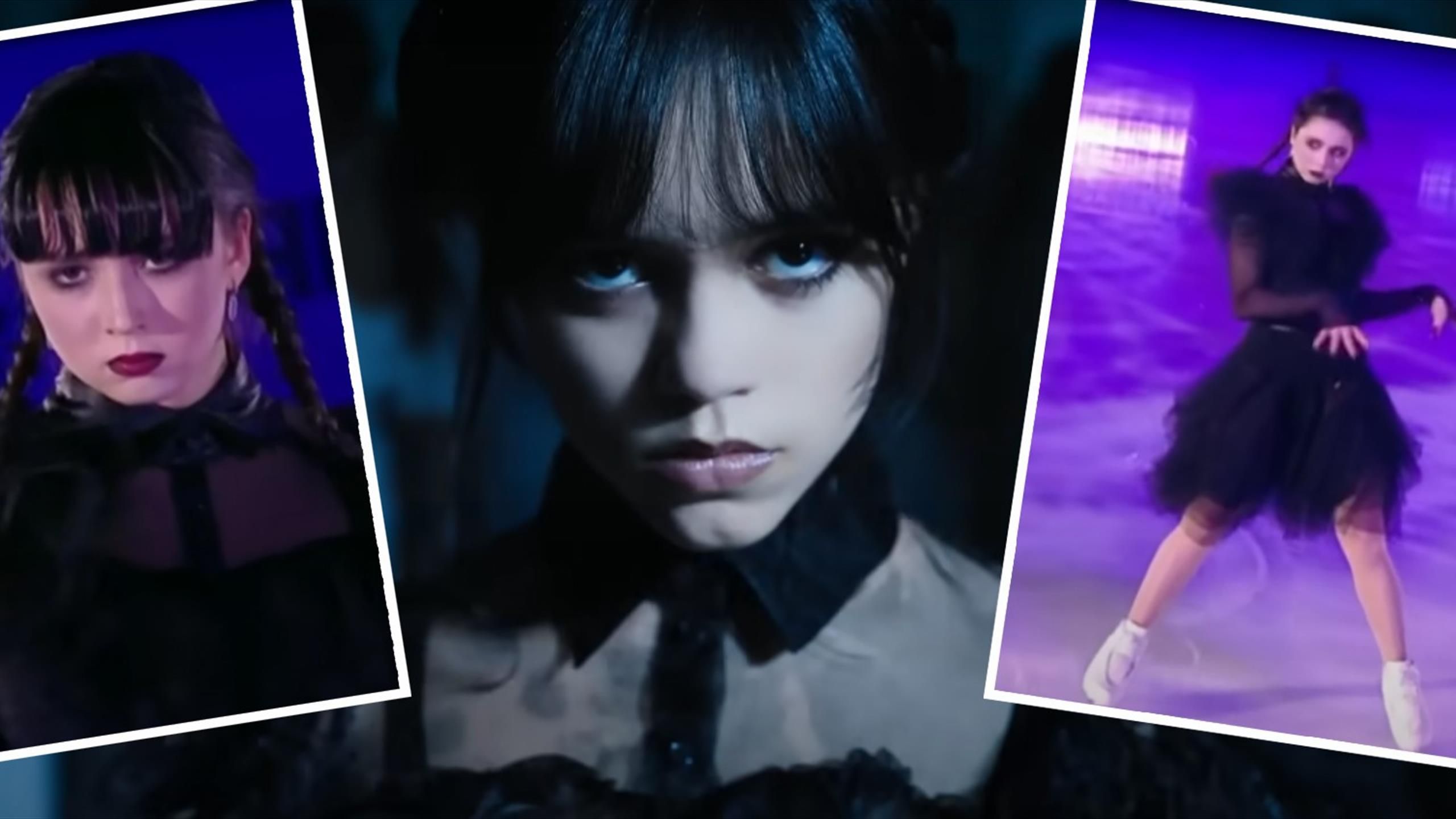 Kamila Valieva recreates Jenna Ortega’s viral Wednesday Addams dance on ...