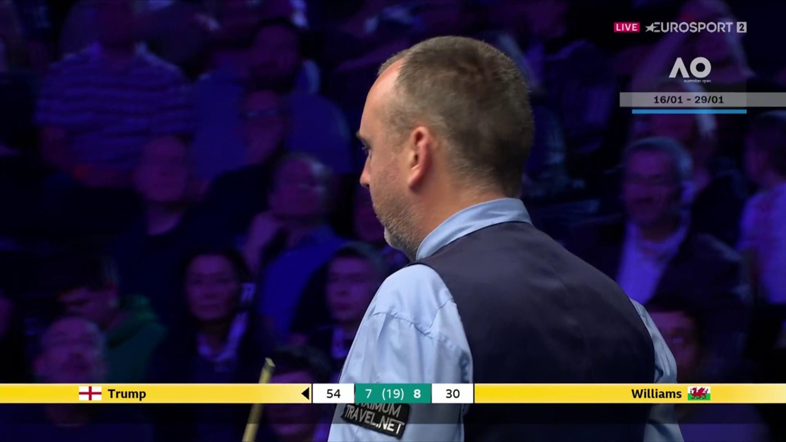 Judd Trump delights Alexandra Palace crowd with magical double ...